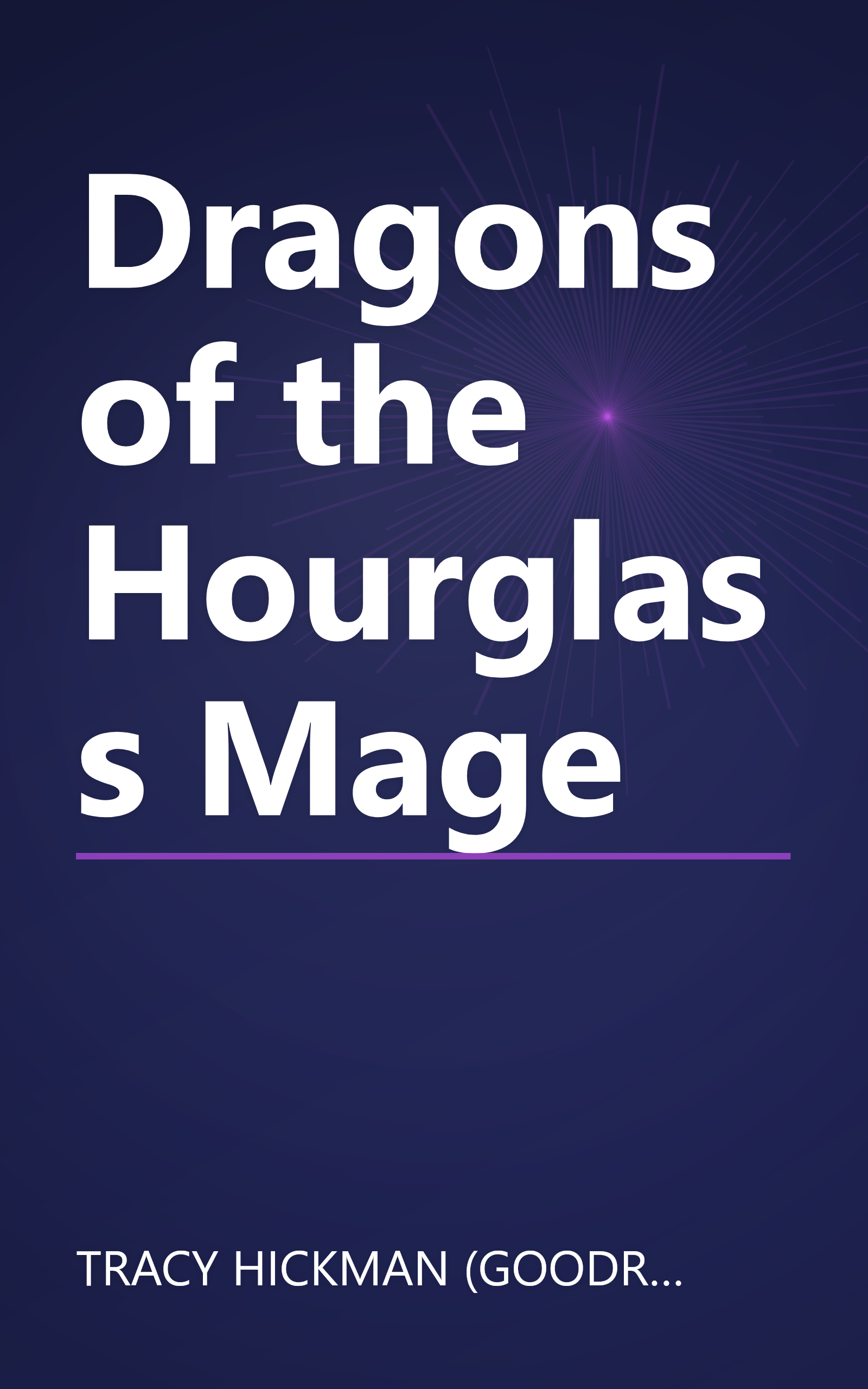 Dragons of the Hourglass Mage book cover