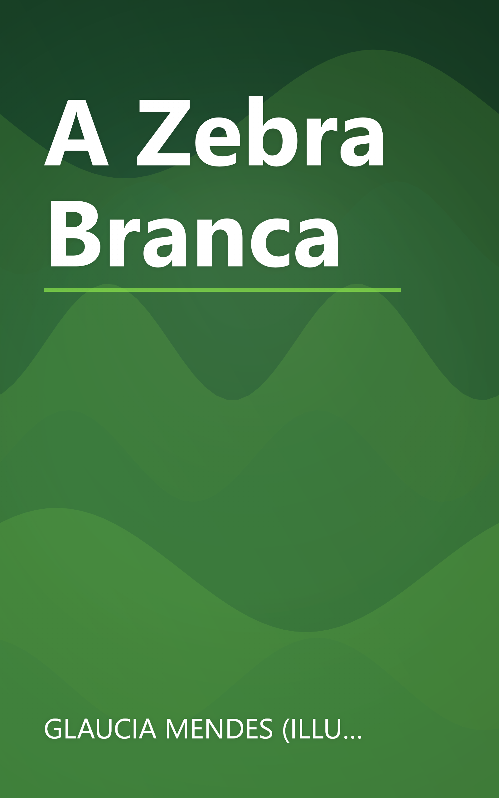 A Zebra Branca book cover