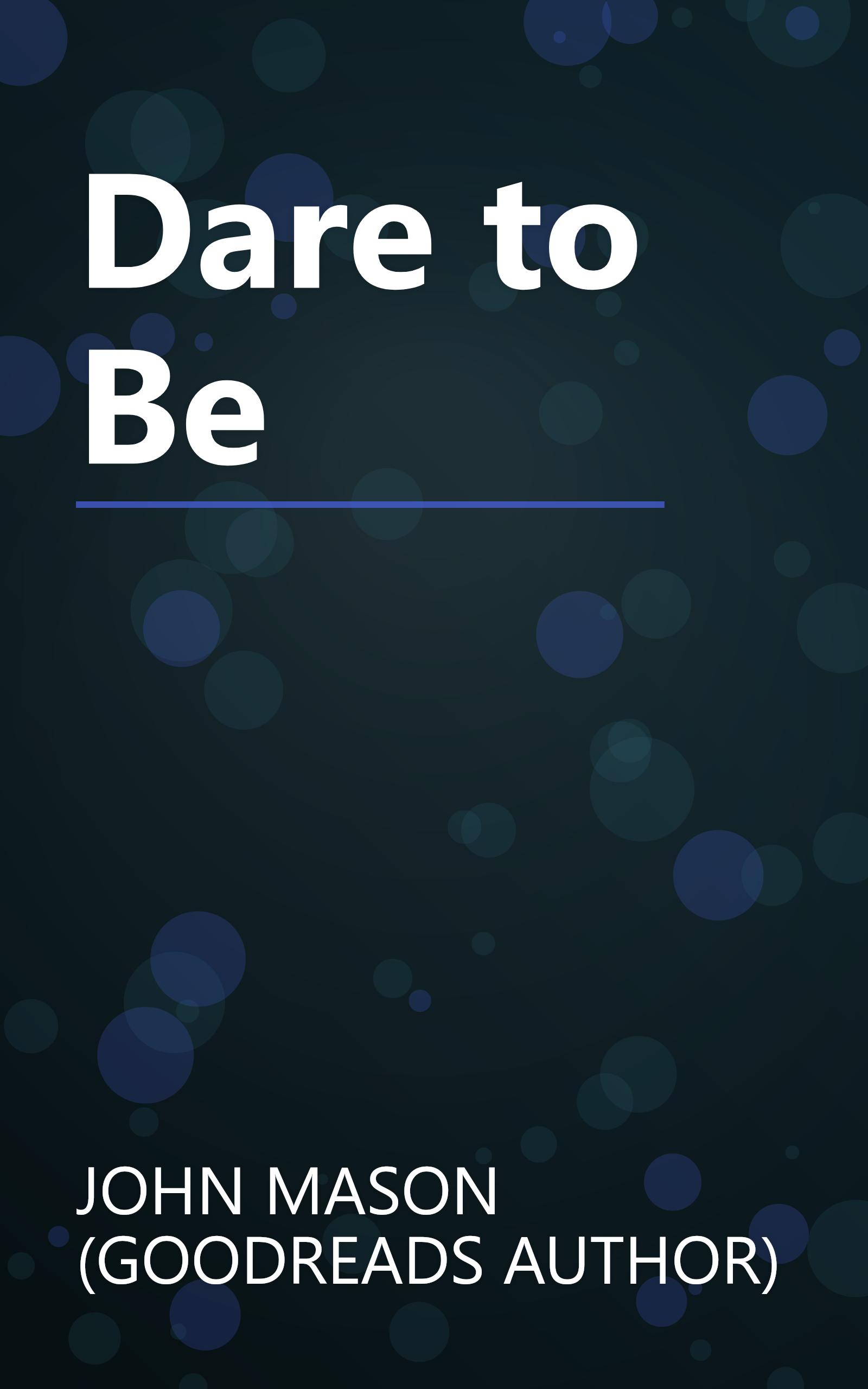 Dare to Be book cover
