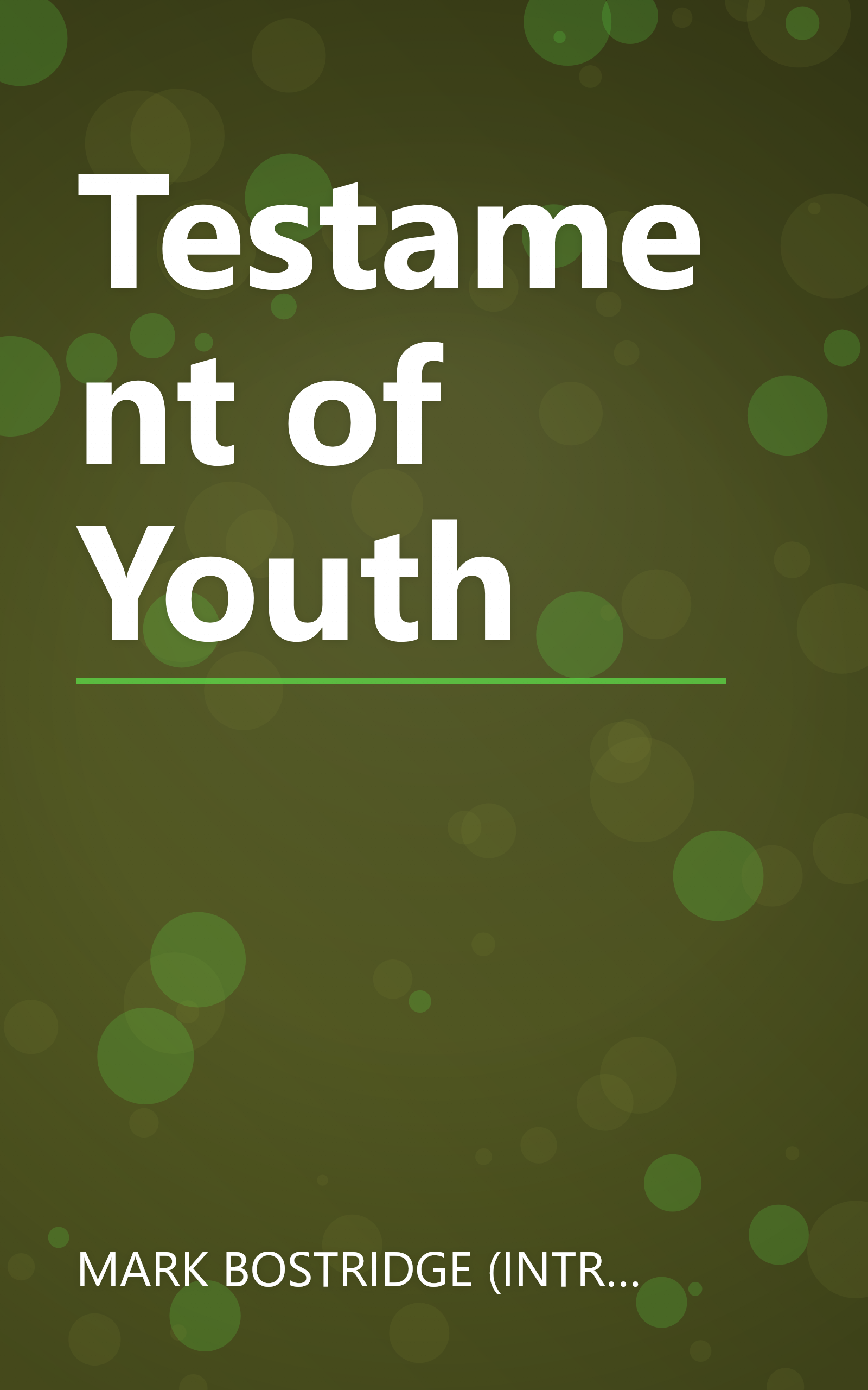 Testament of Youth book cover