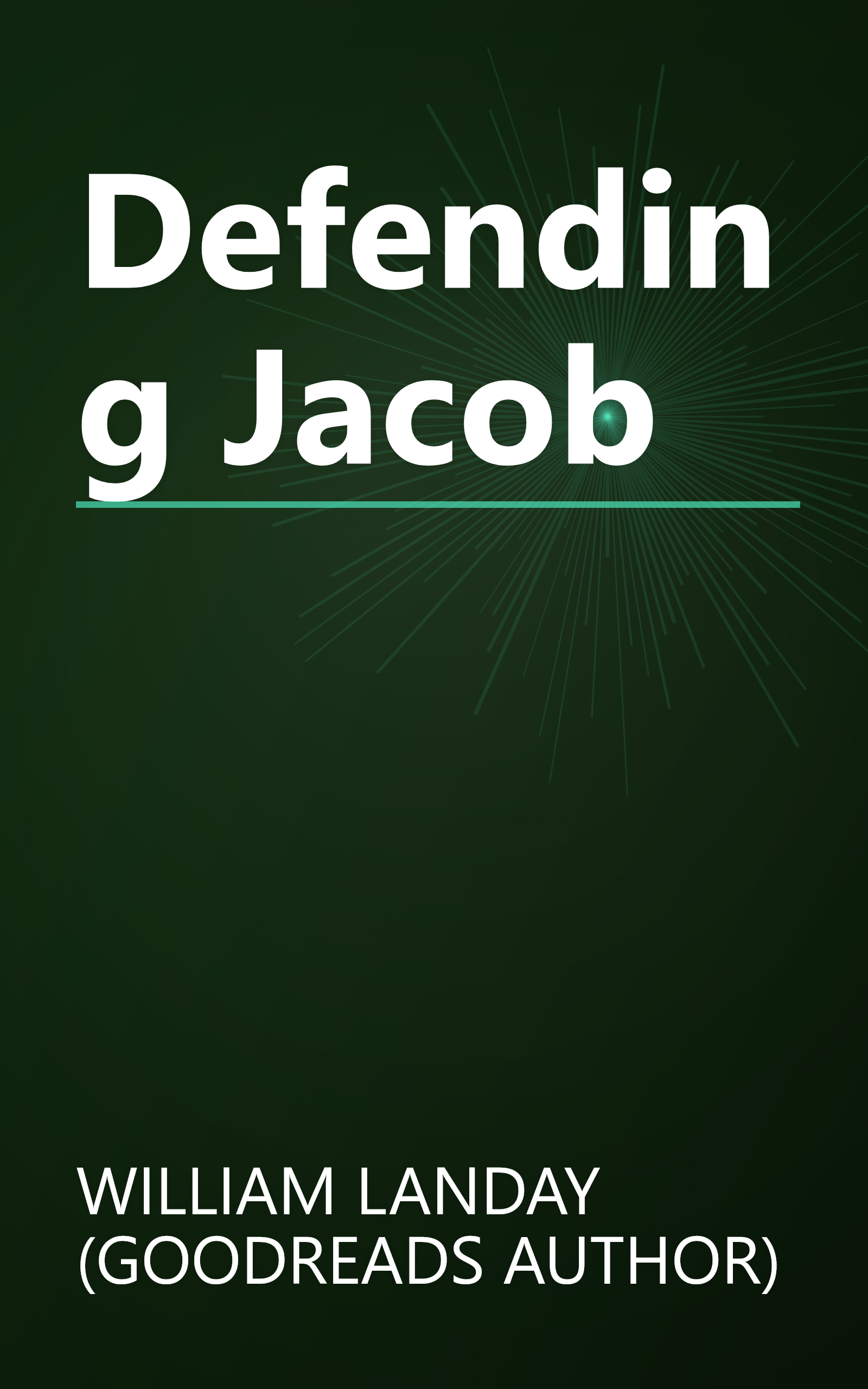 Defending Jacob book cover