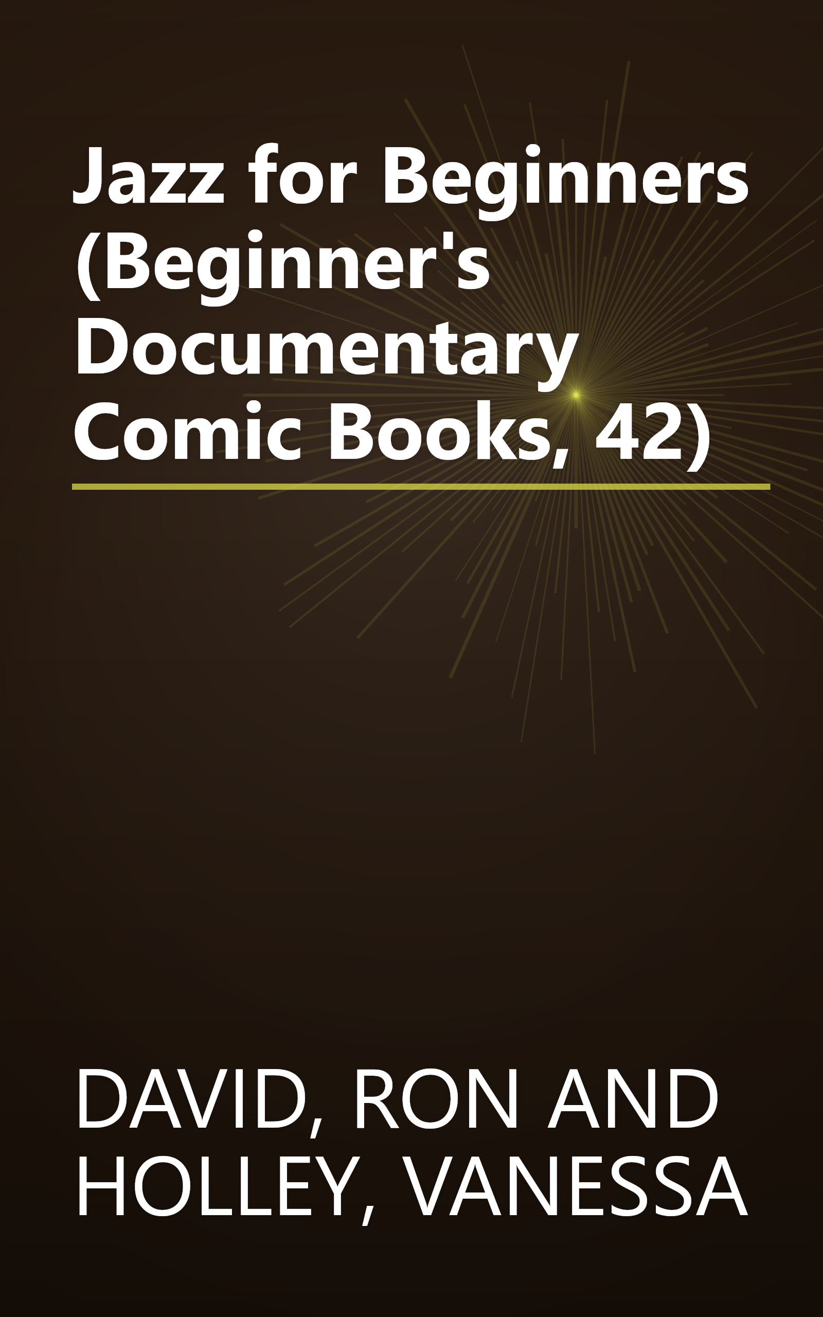 Jazz for Beginners (Beginner's Documentary Comic Books, 42) book cover