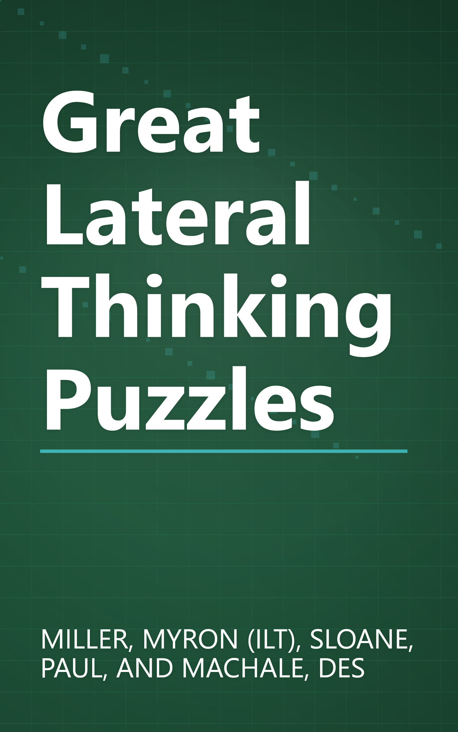 Great Lateral Thinking Puzzles book cover