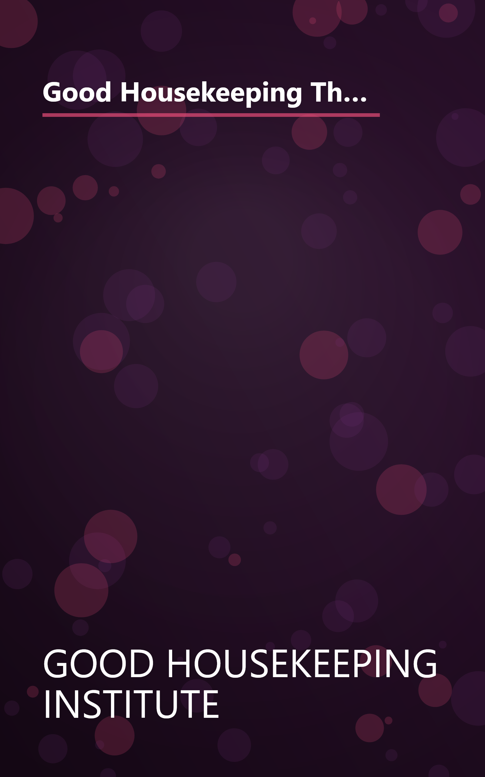 Good Housekeeping The Complete Household Handbook (Bookspan): The Best Ways to Clean, Maintain & Organize Your Home book cover