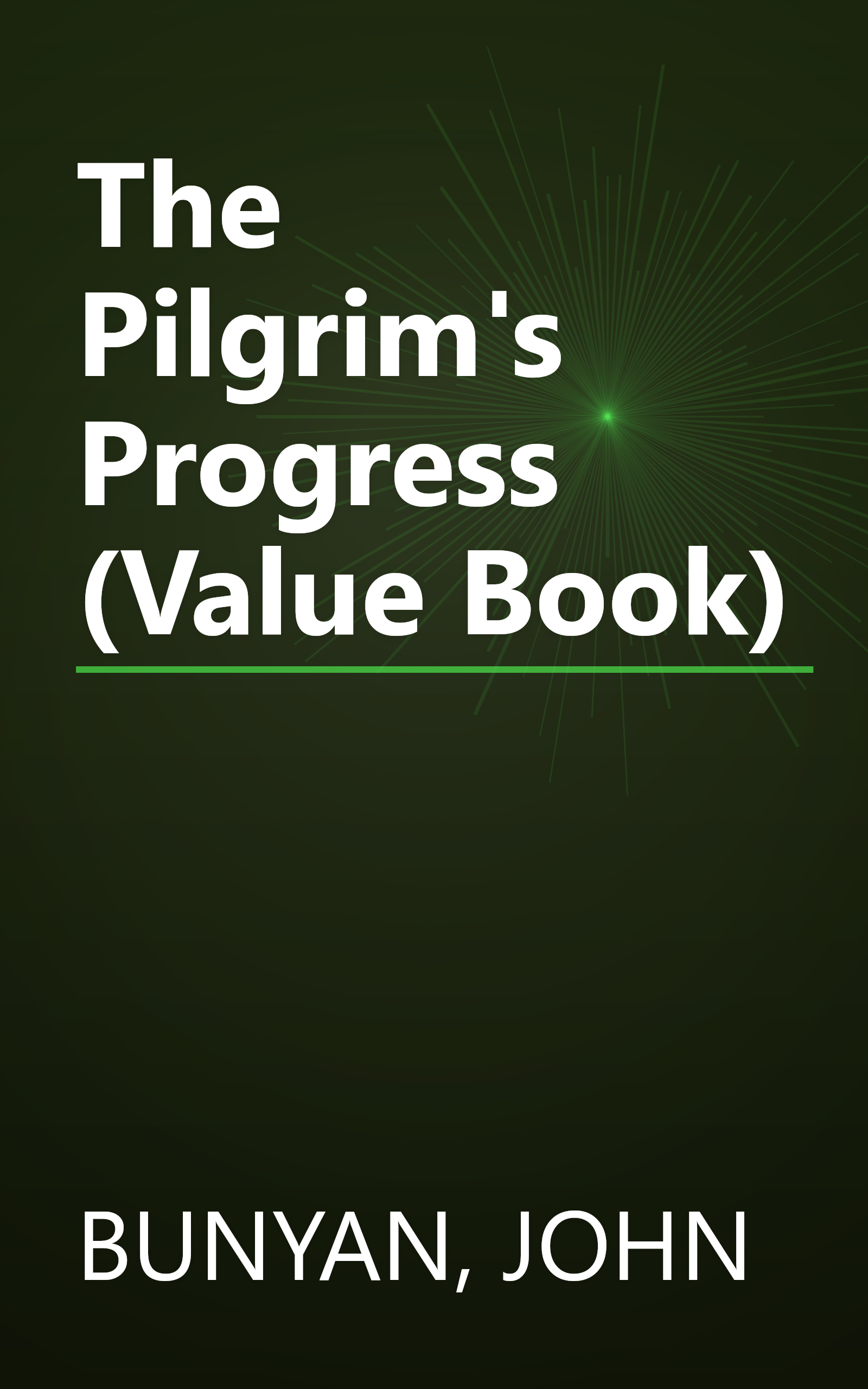The Pilgrim's Progress (Value Book) book cover