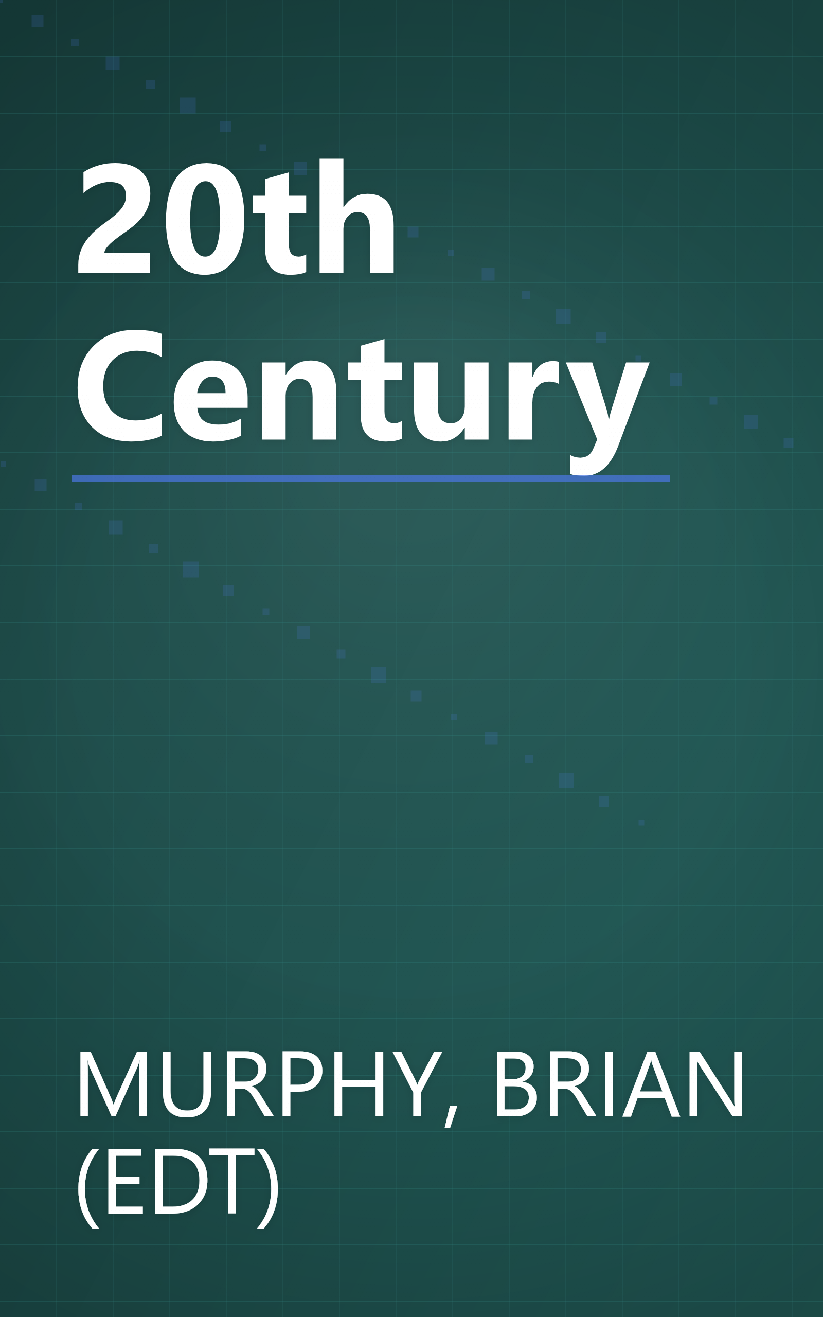 20th Century book cover