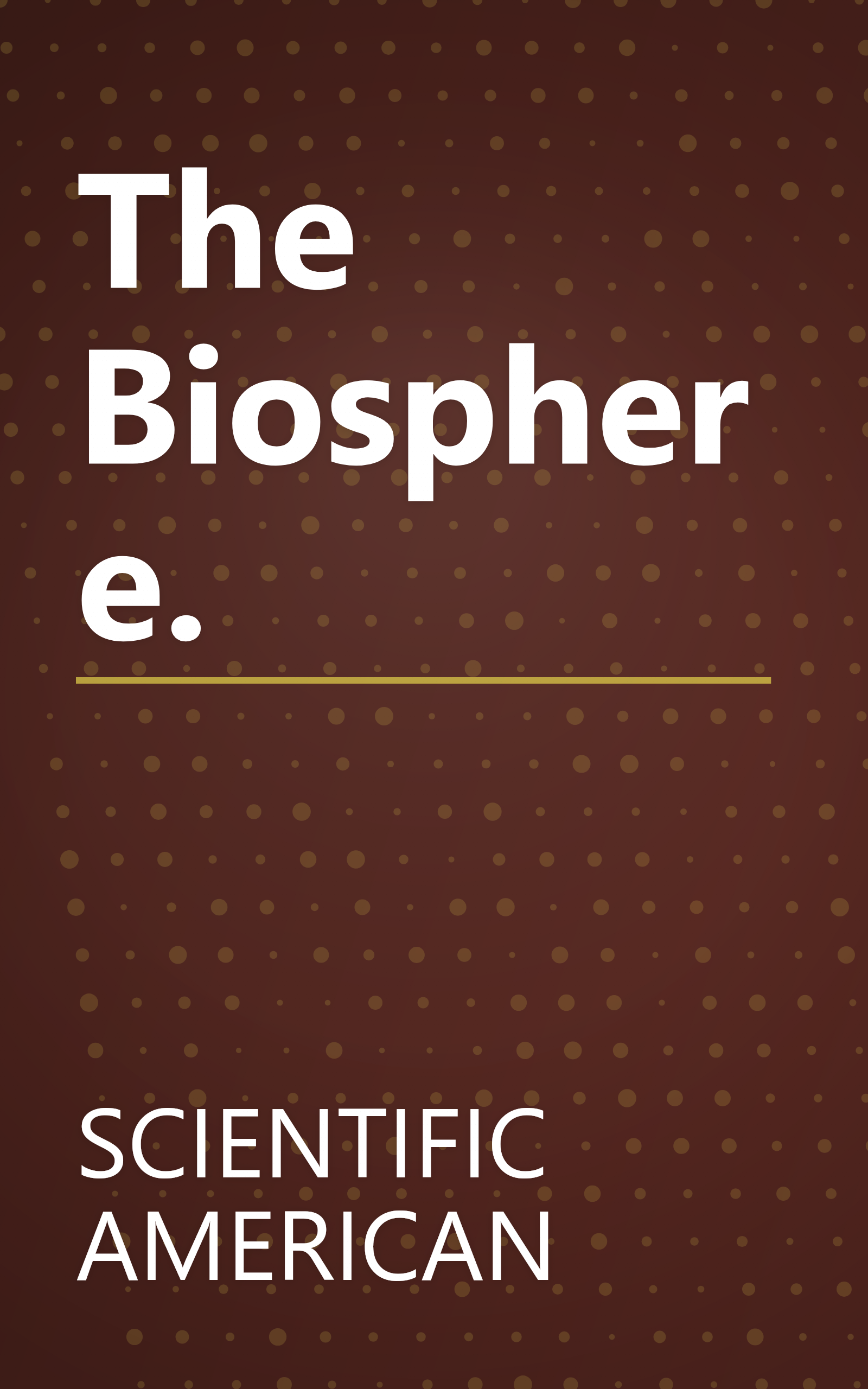 The Biosphere. book cover