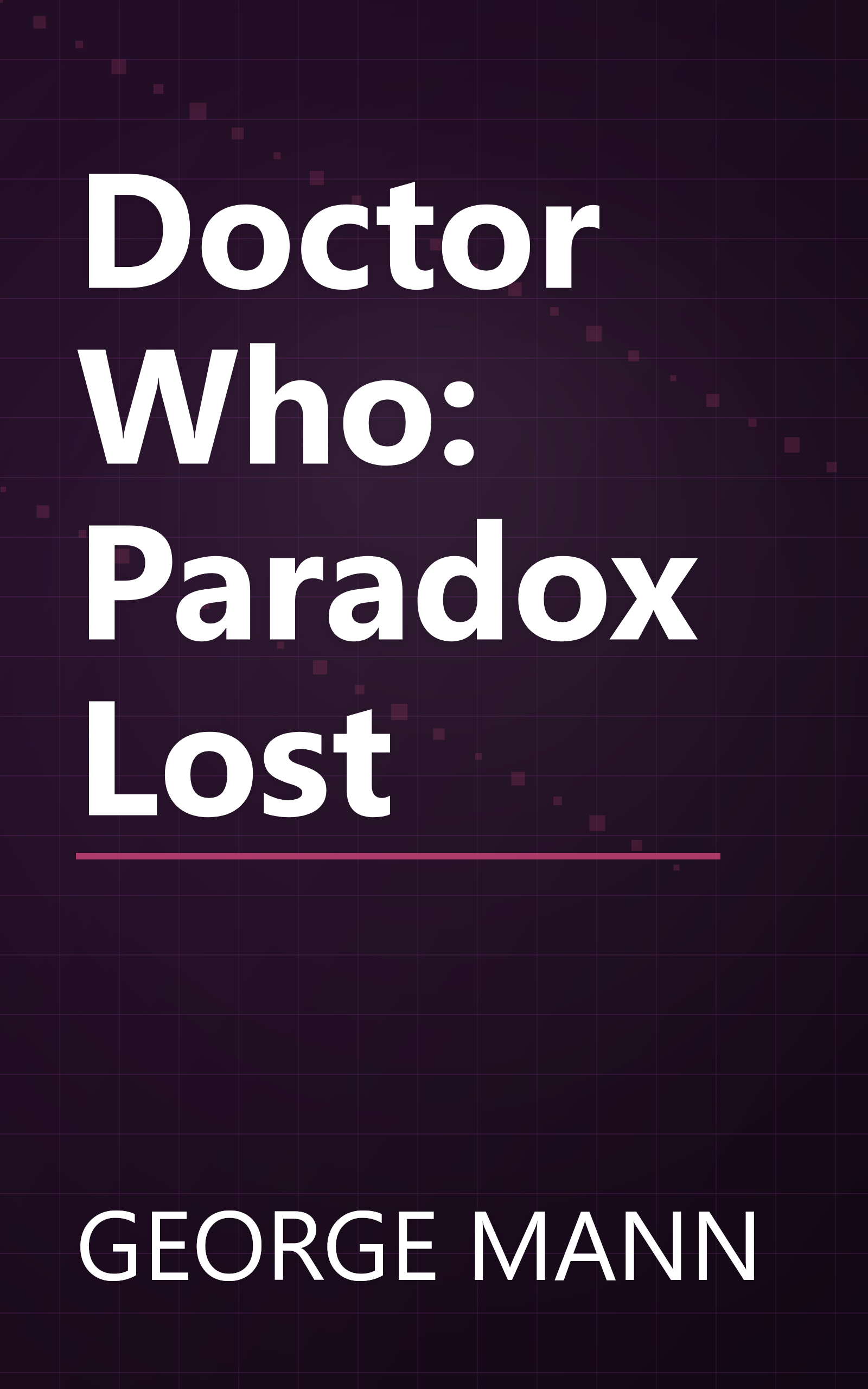 Doctor Who: Paradox Lost book cover
