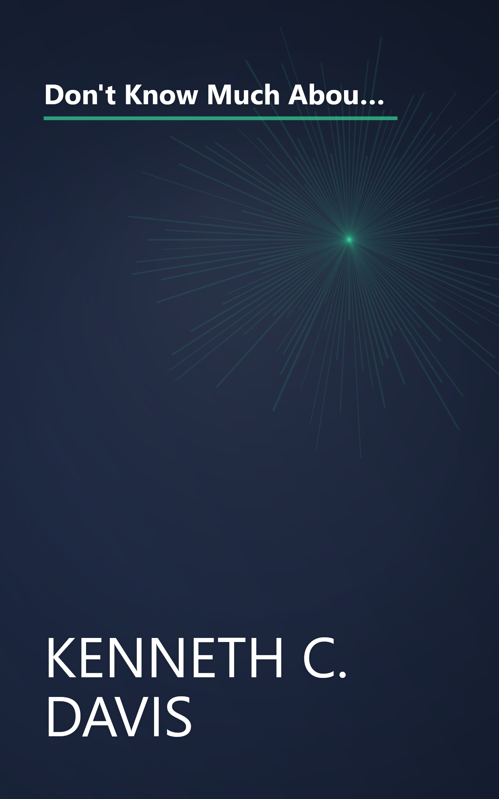 Don't Know Much About Geography Everything You Need to Know About the World but Never Learned Unabridged book cover