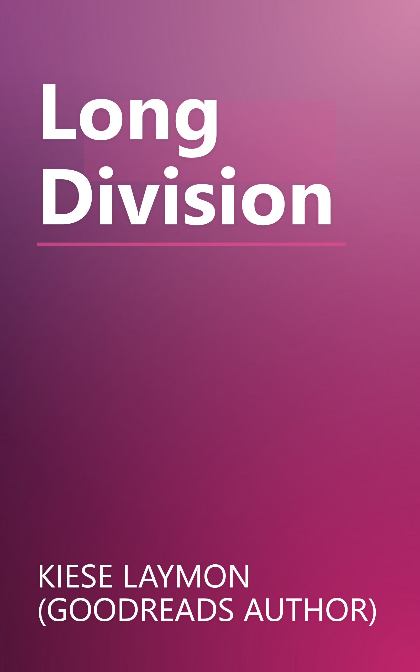 Long Division book cover
