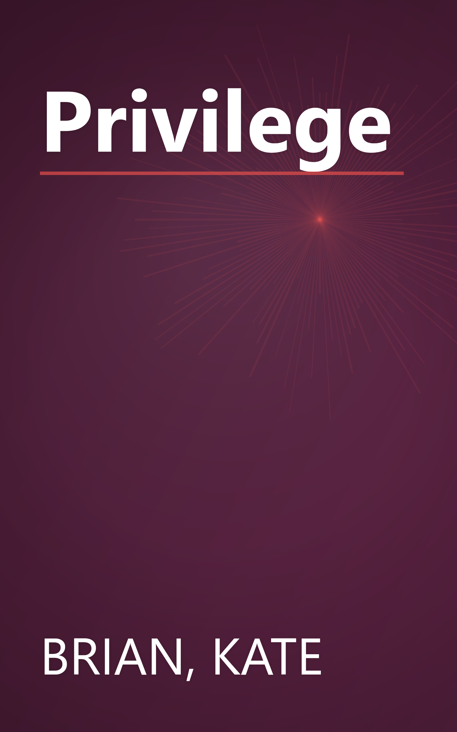Privilege book cover
