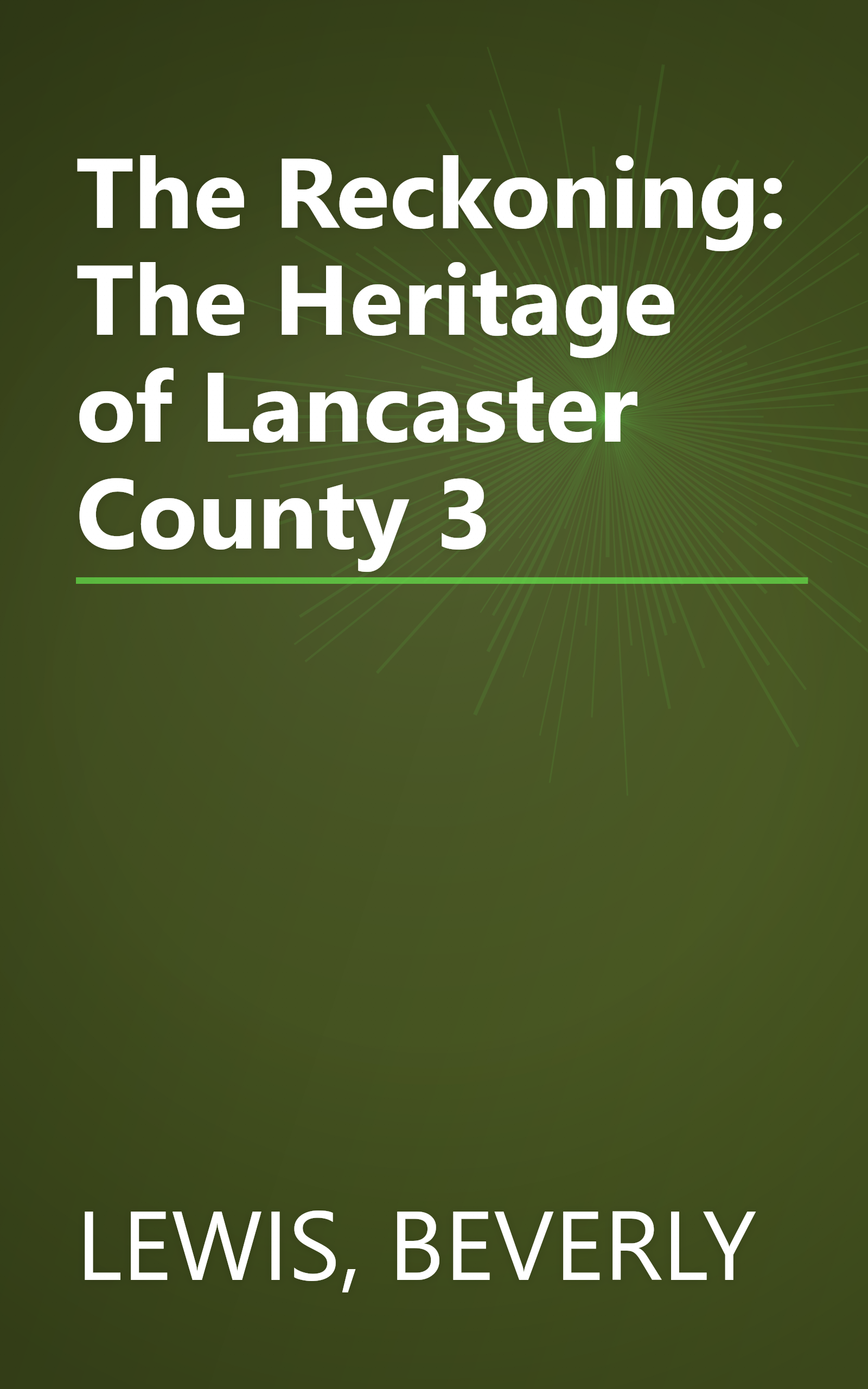 The Reckoning:  The Heritage of Lancaster County 3 book cover