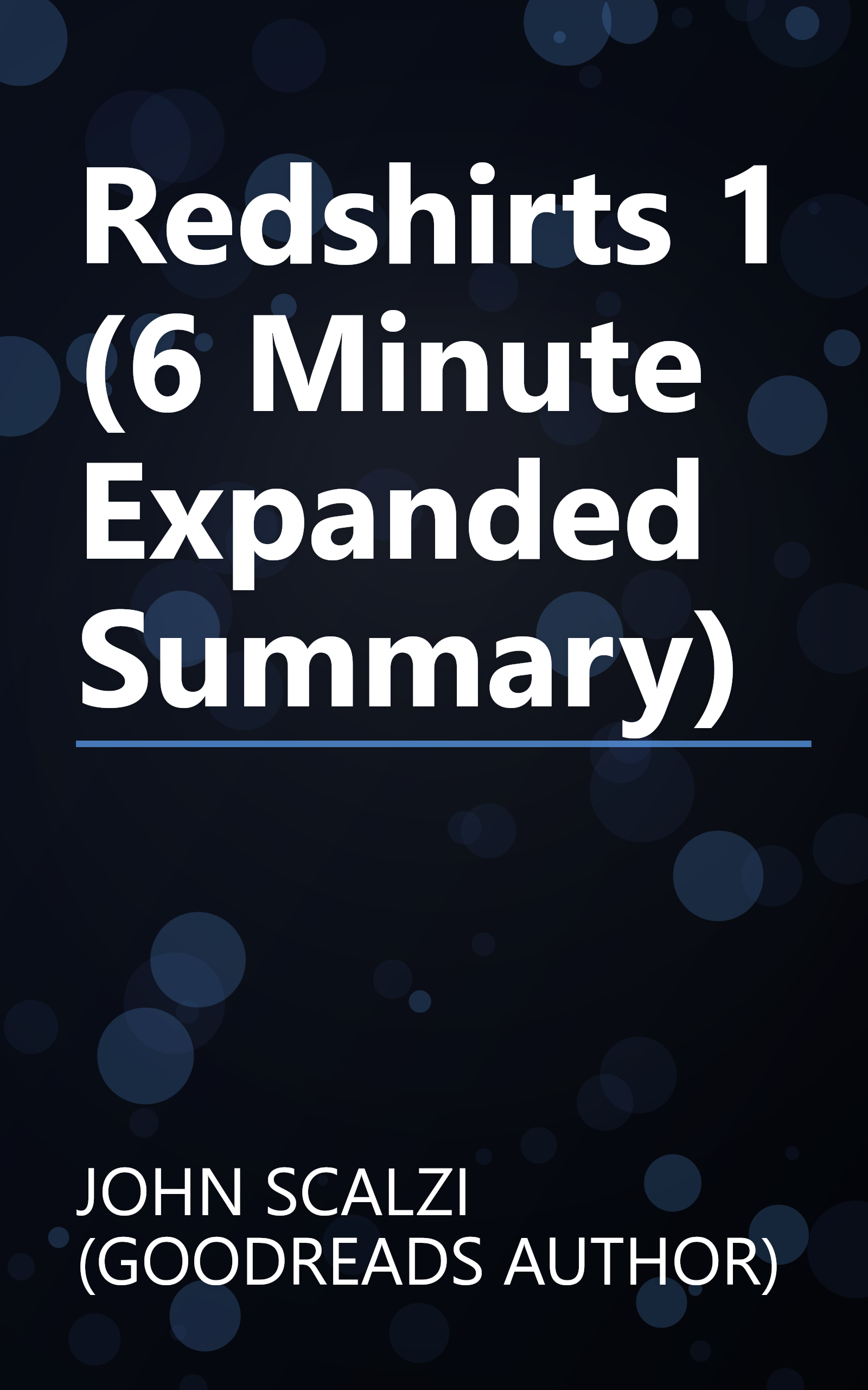 Redshirts 1 (6 Minute   Expanded Summary) book cover