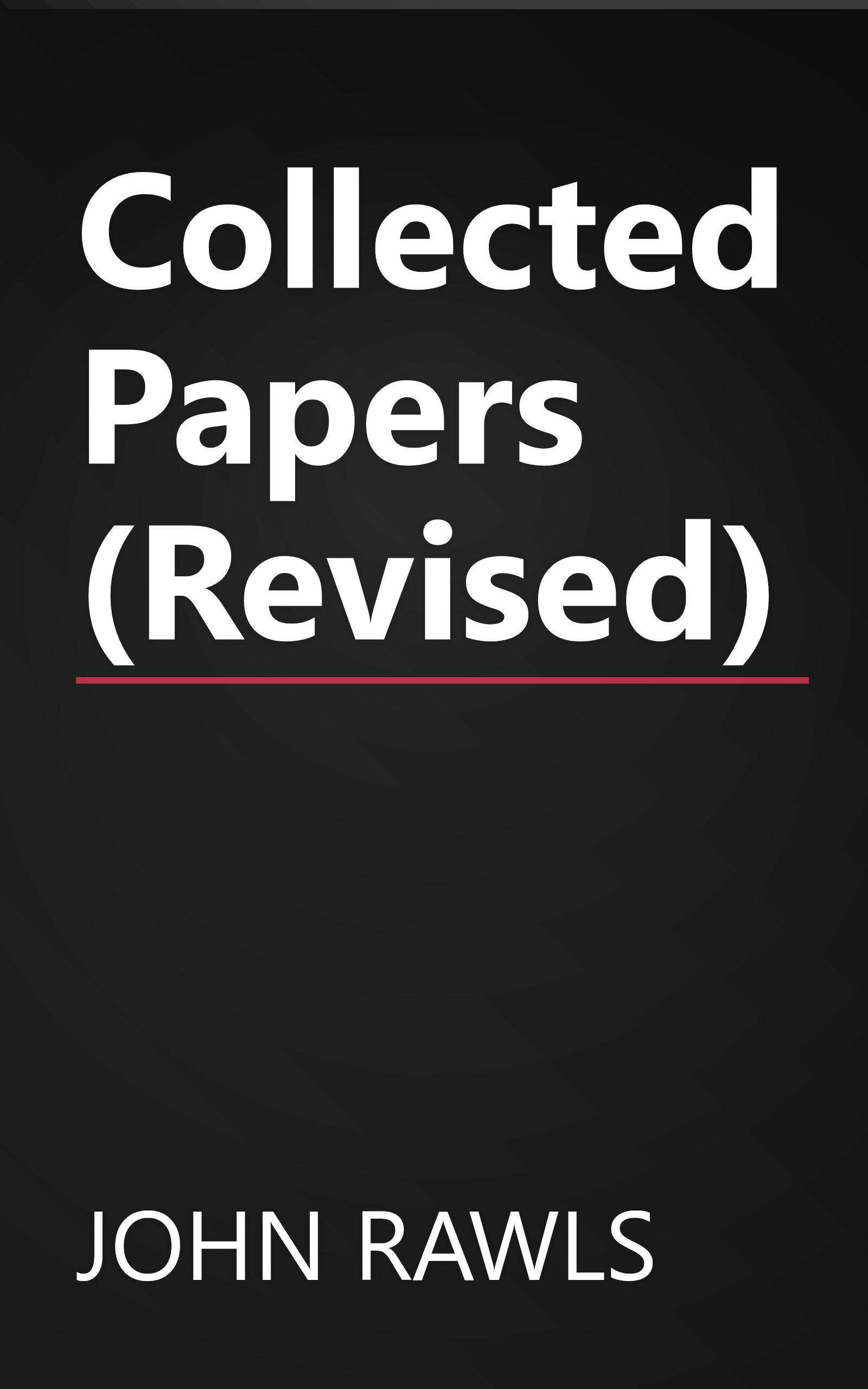 Collected Papers (Revised) book cover