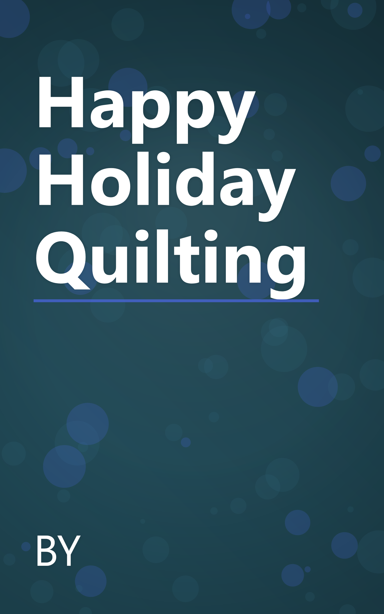 Happy Holiday Quilting book cover
