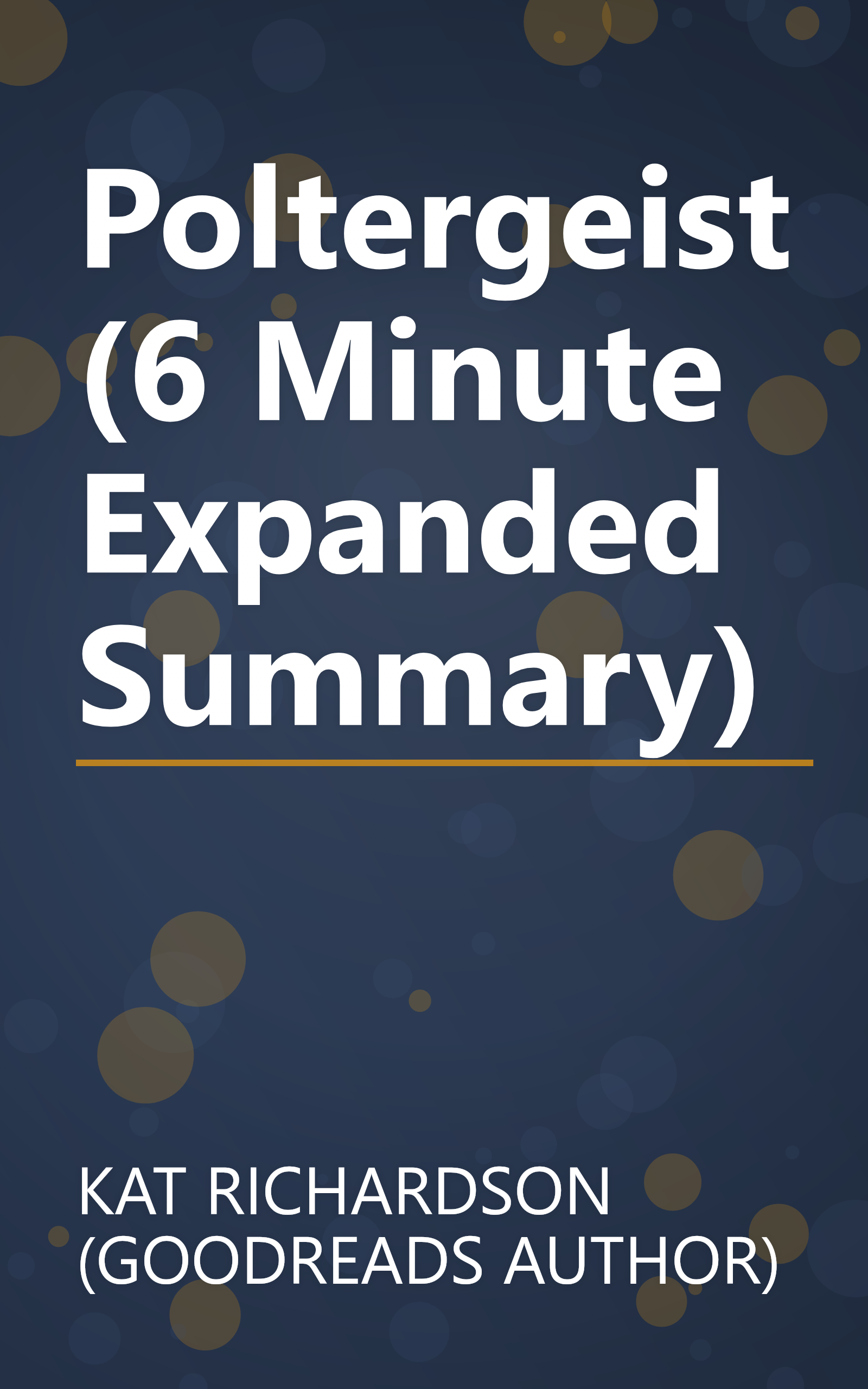 Poltergeist (6 Minute   Expanded Summary) book cover