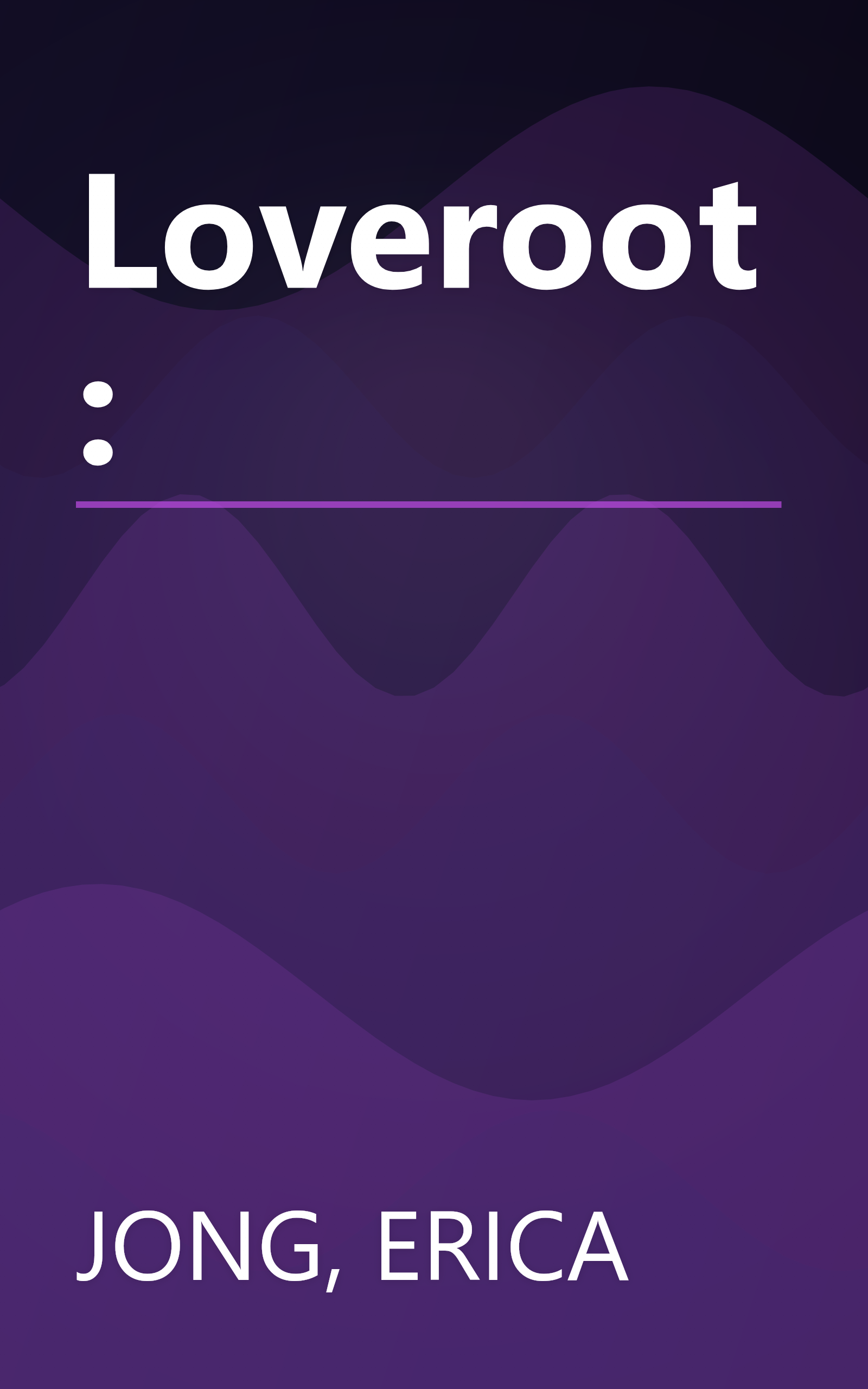 Loveroot: book cover