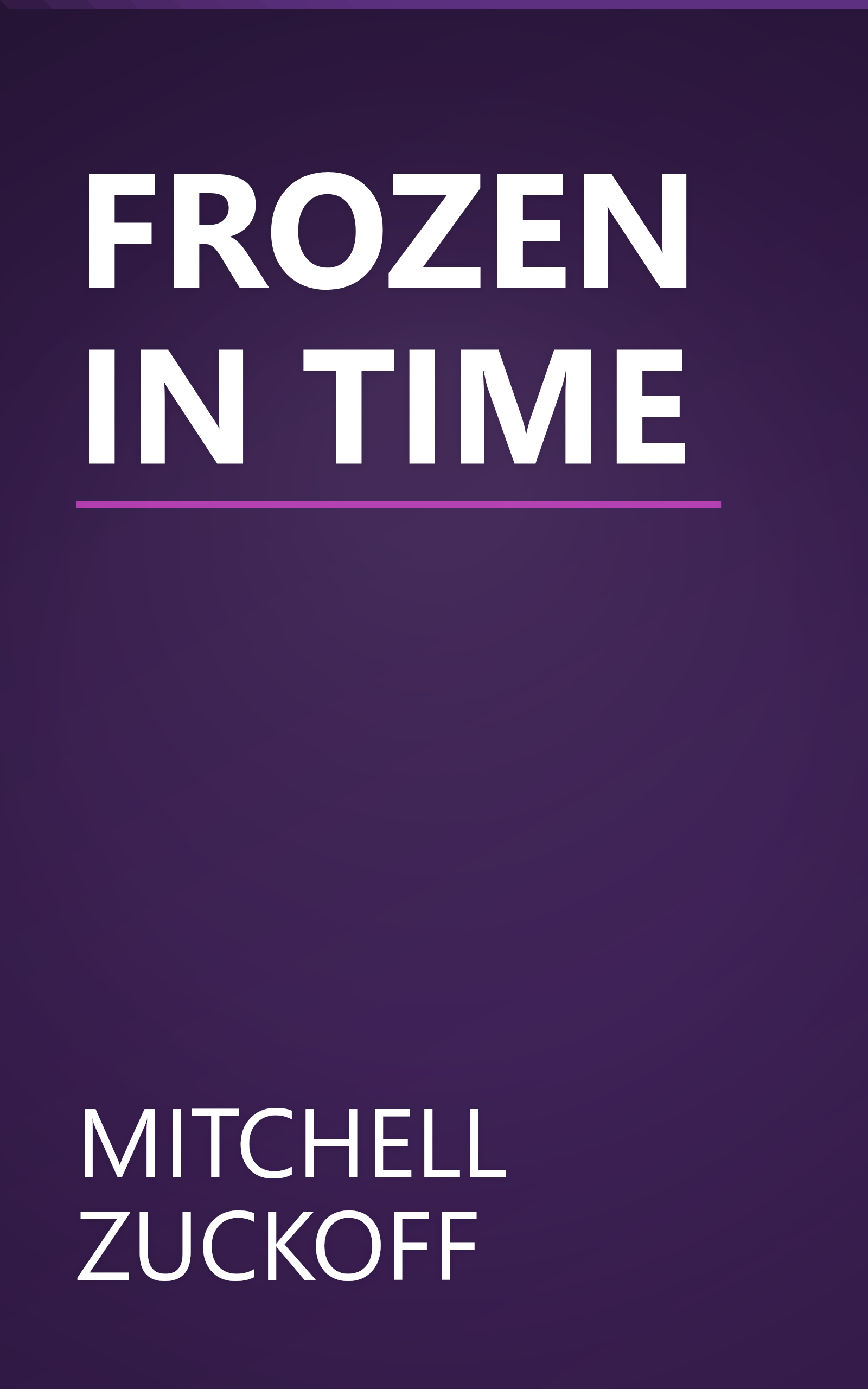FROZEN IN TIME book cover