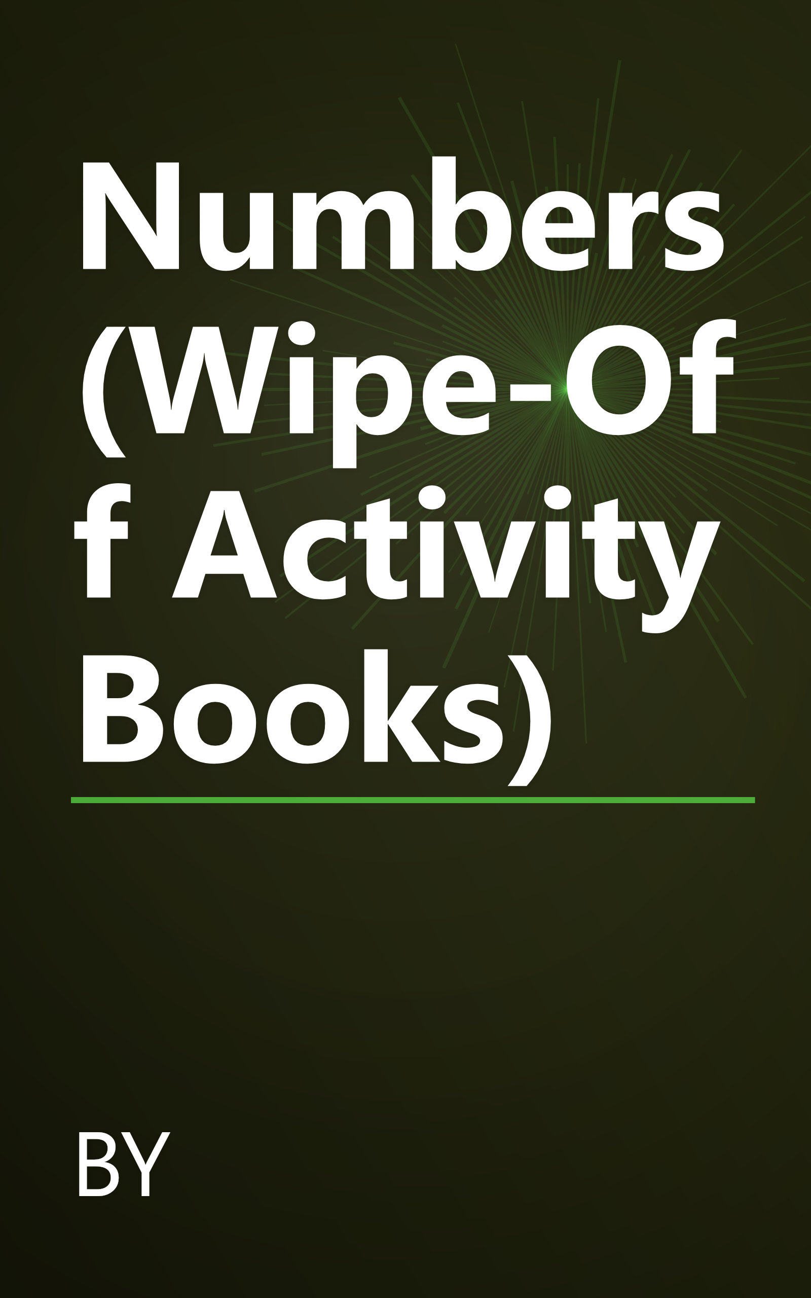 Numbers (Wipe-Off Activity Books) book cover