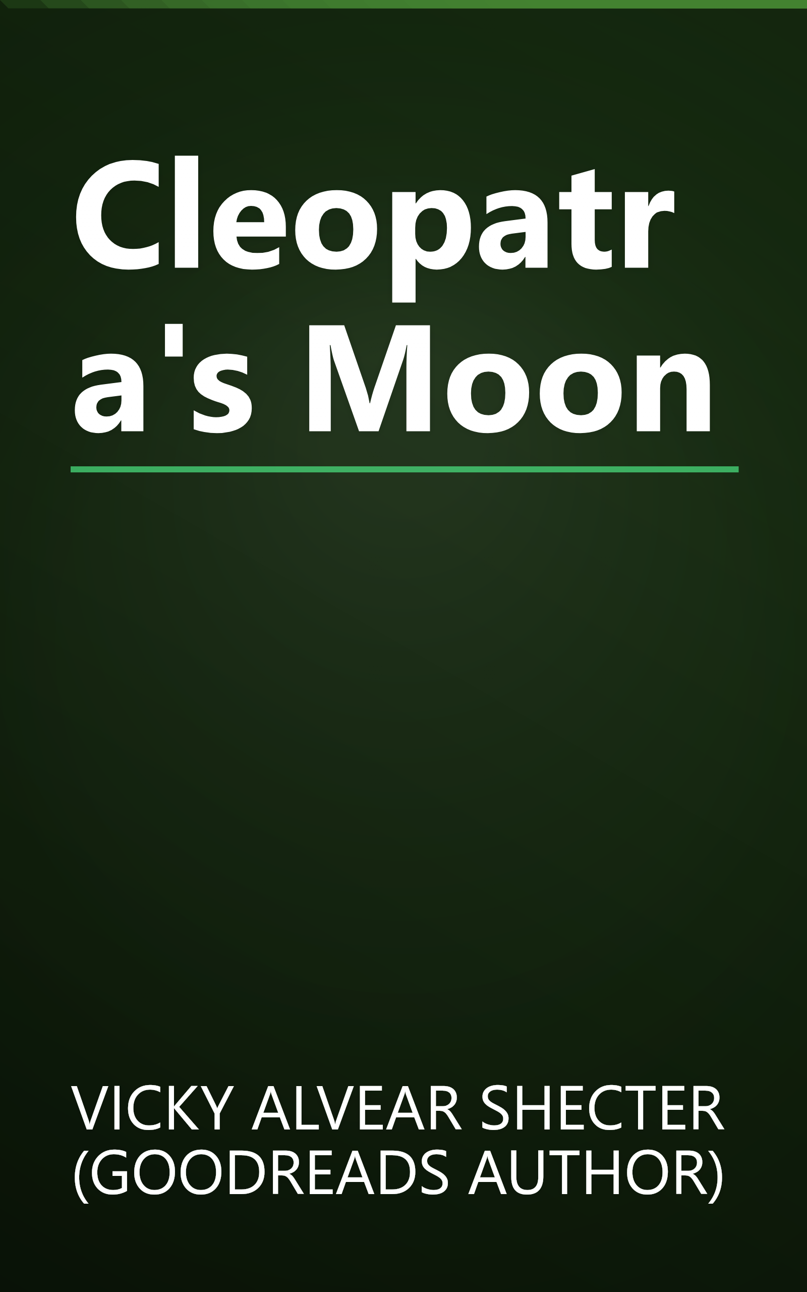 Cleopatra's Moon book cover