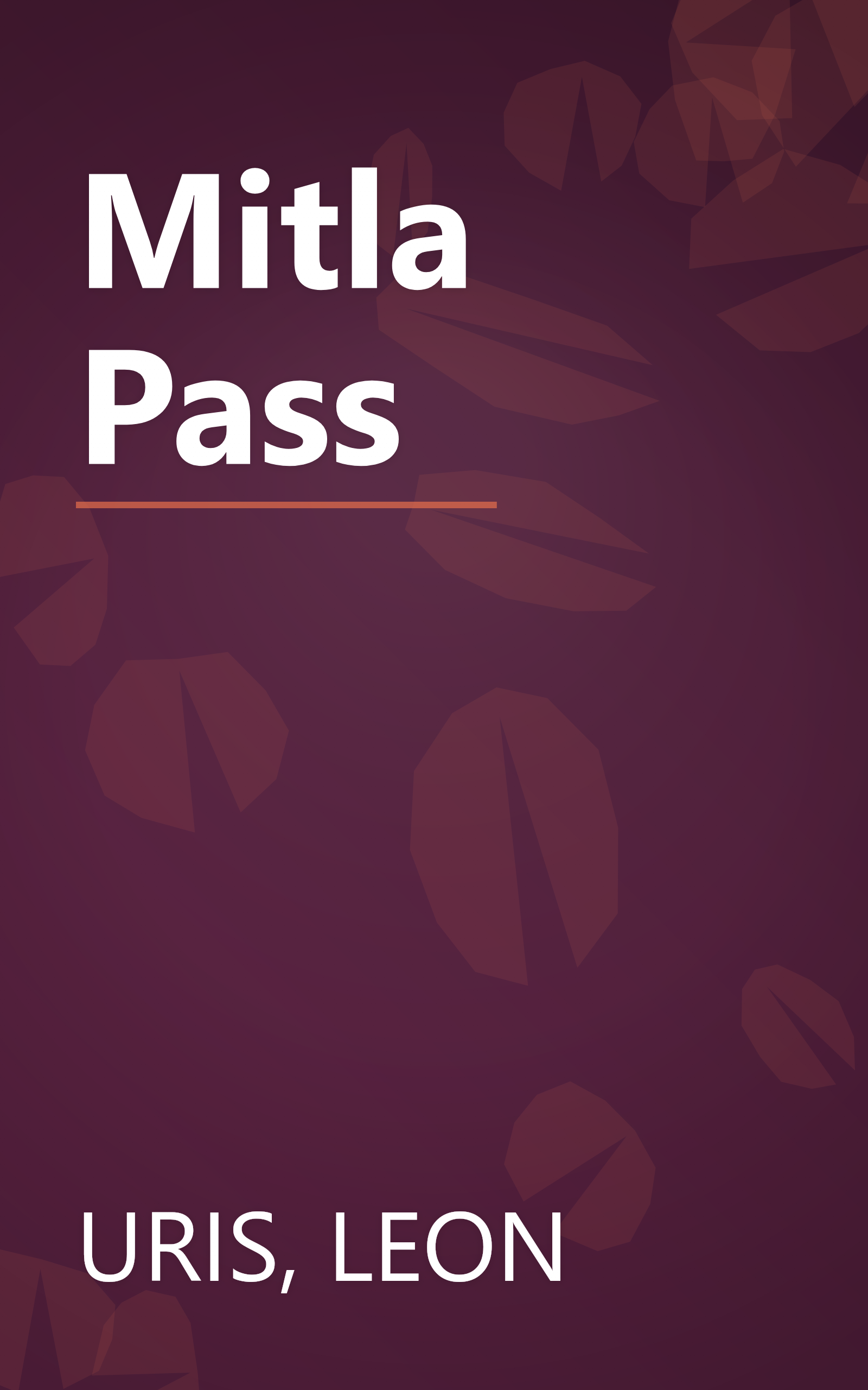 Mitla Pass book cover