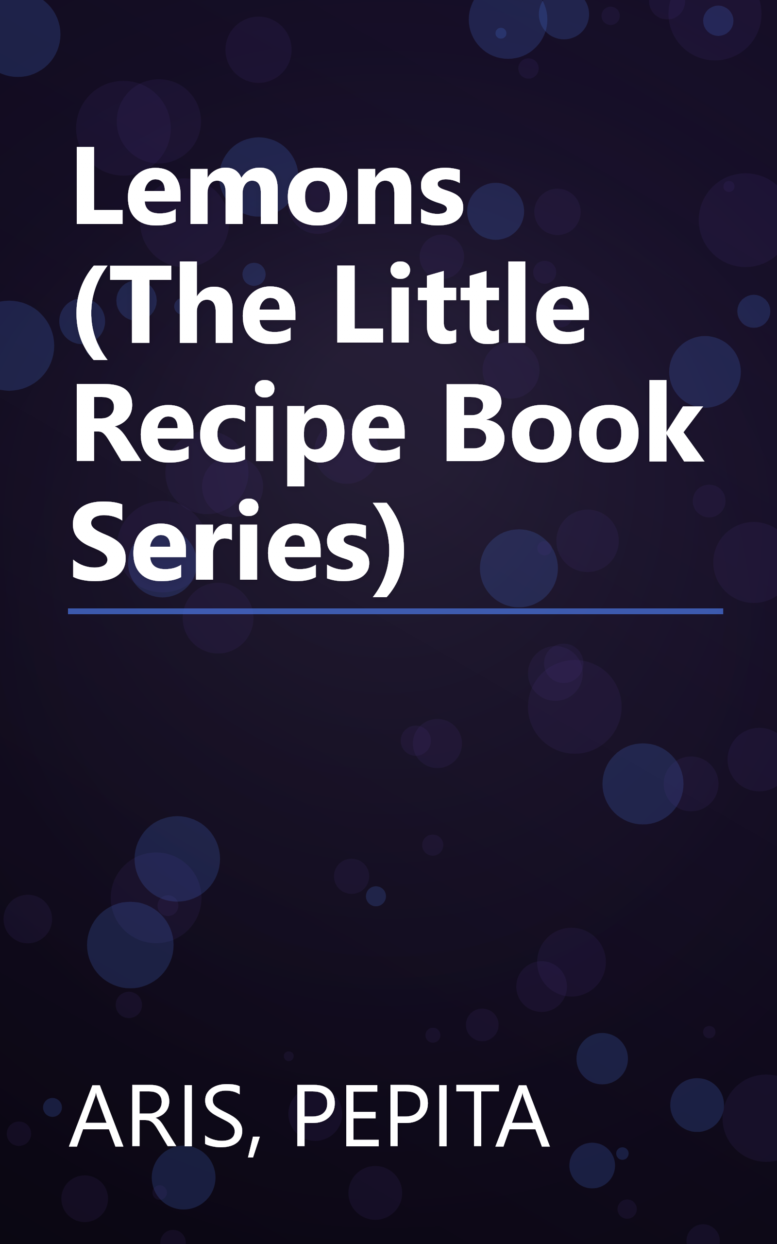 Lemons (The Little Recipe Book Series) book cover