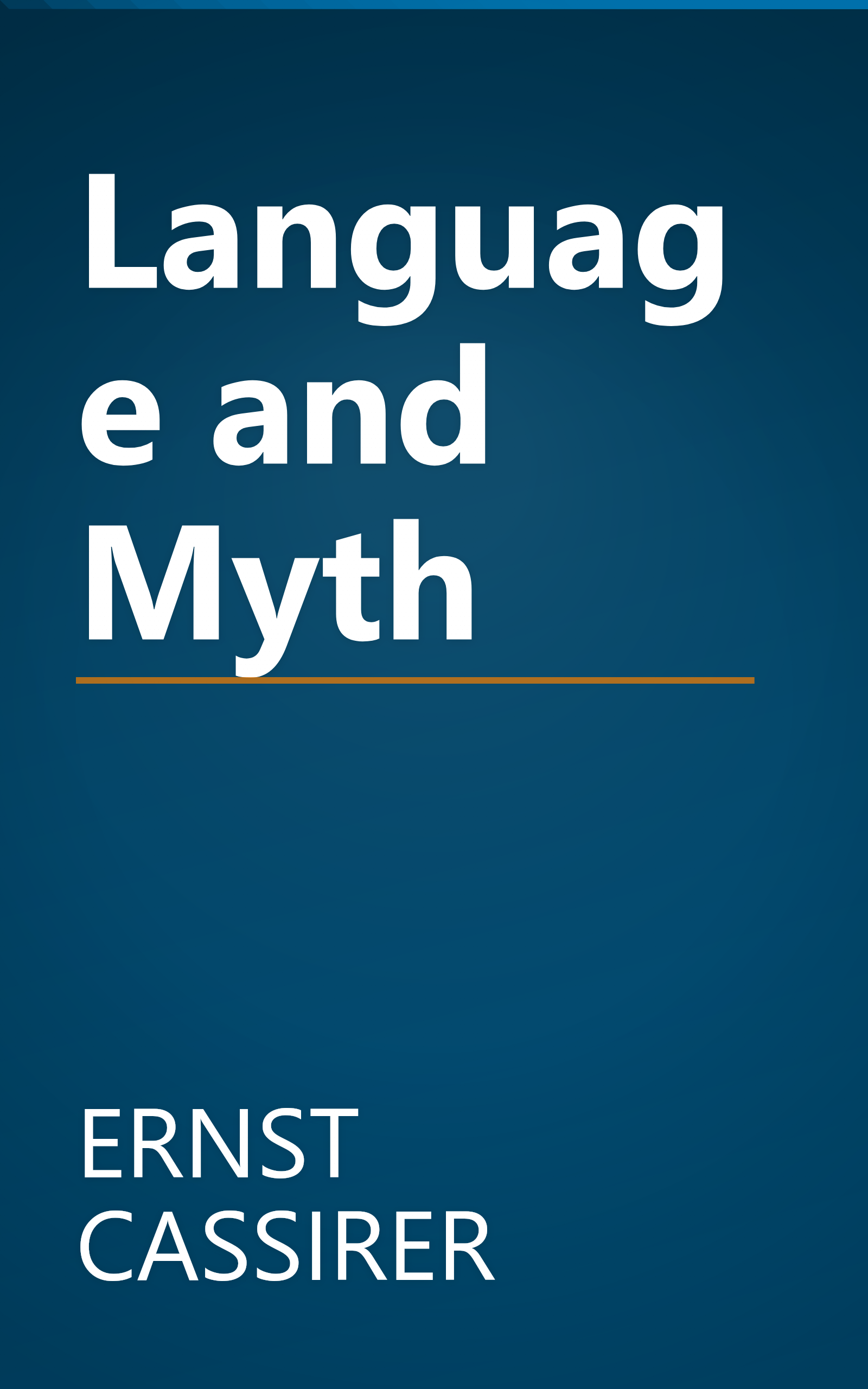 Language and Myth book cover
