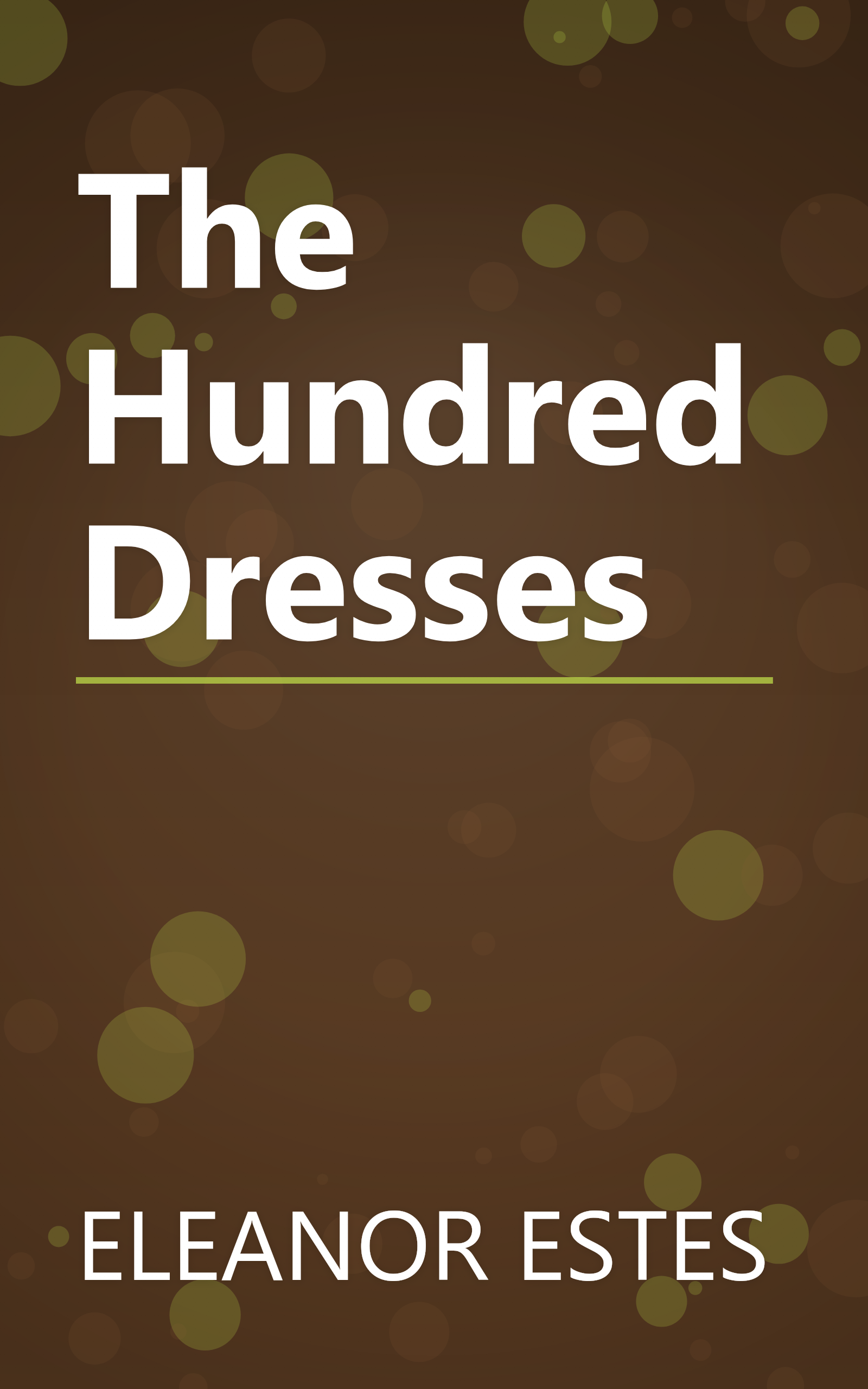 The Hundred Dresses book cover