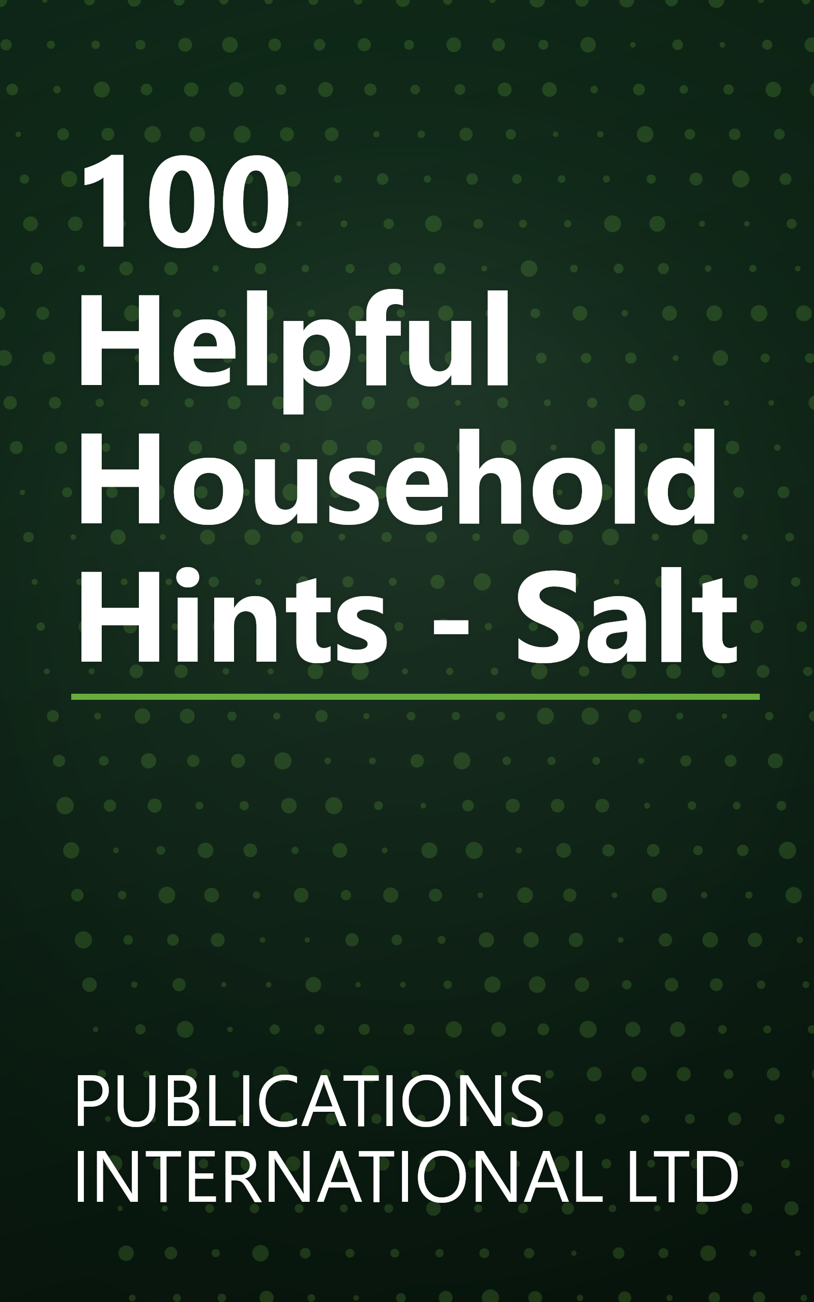 100 Helpful Household Hints - Salt book cover