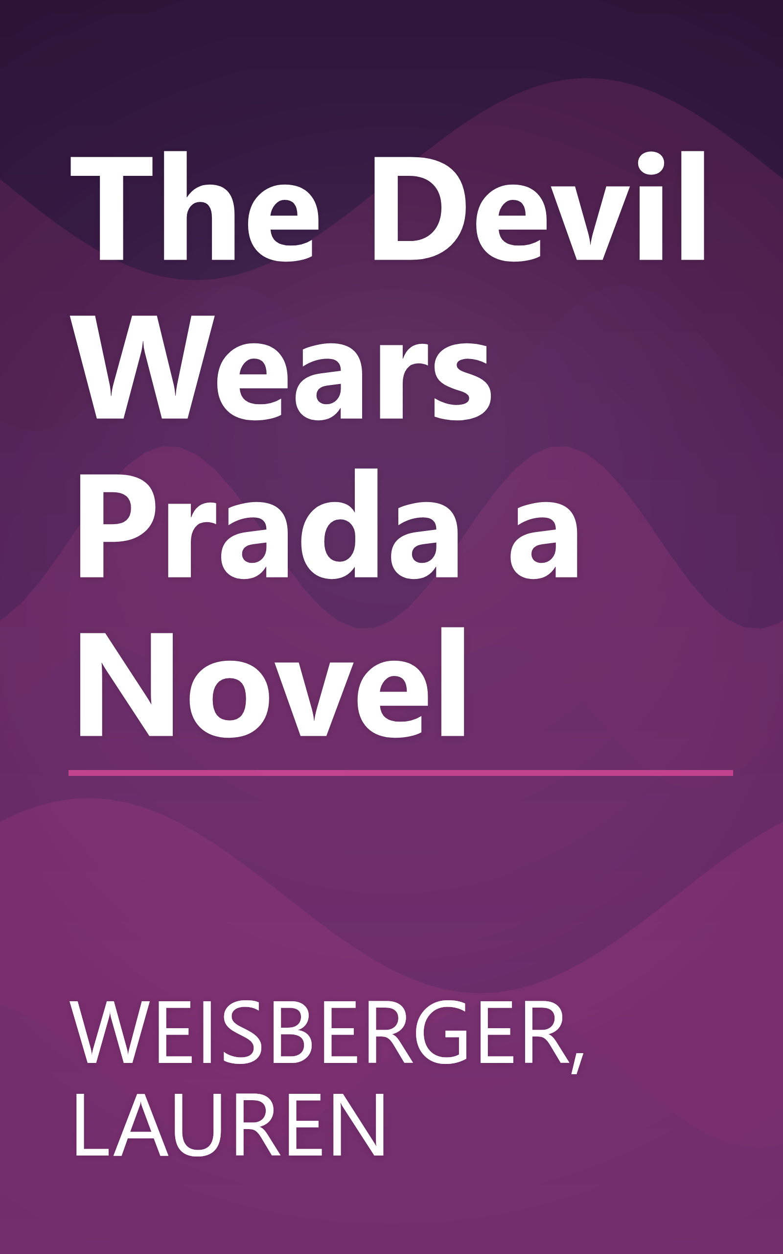 The Devil Wears Prada a Novel book cover