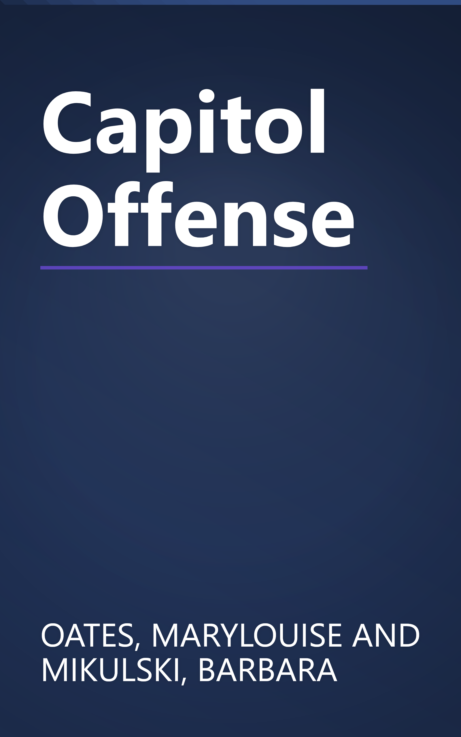 Capitol Offense book cover