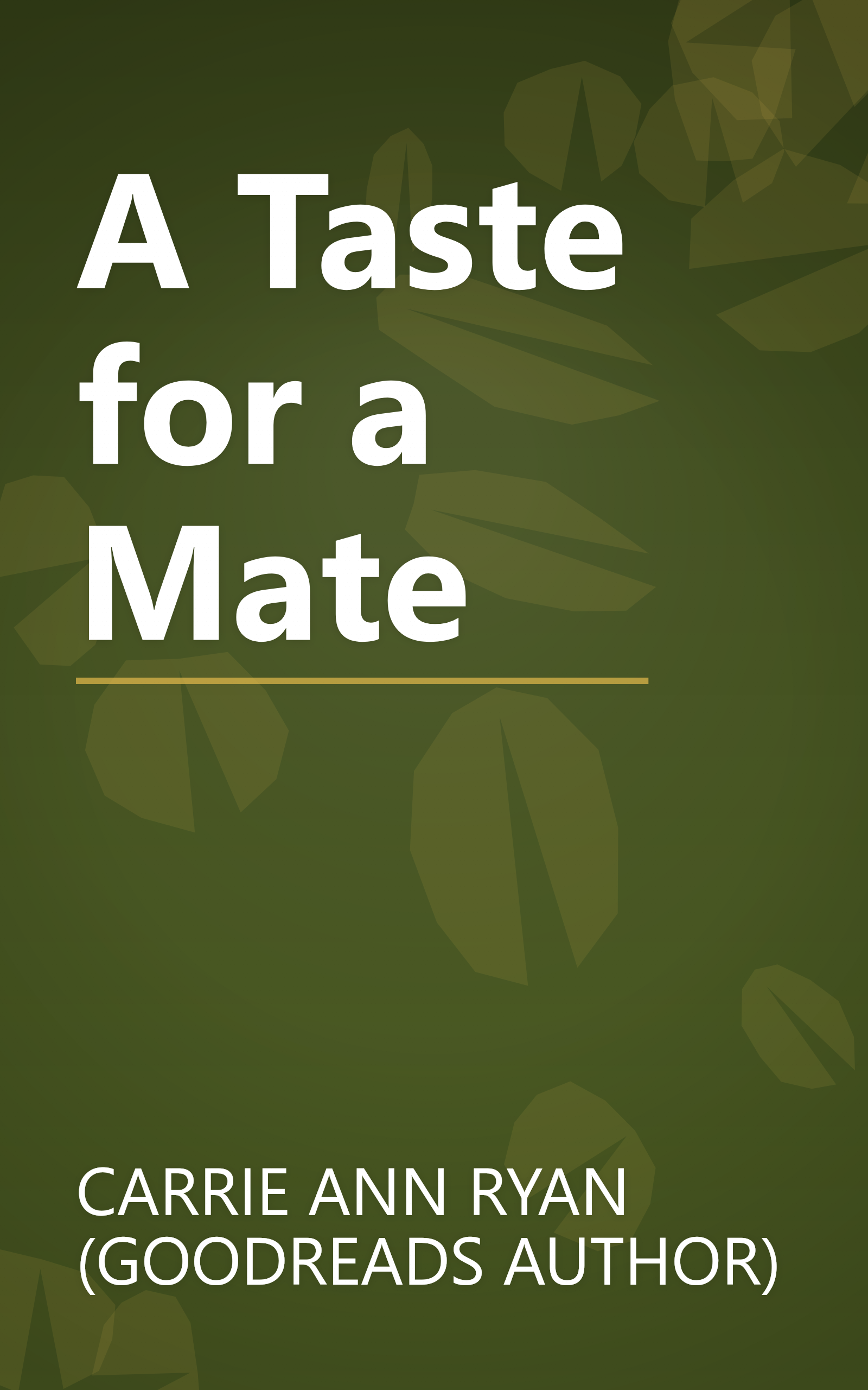 A Taste for a Mate book cover