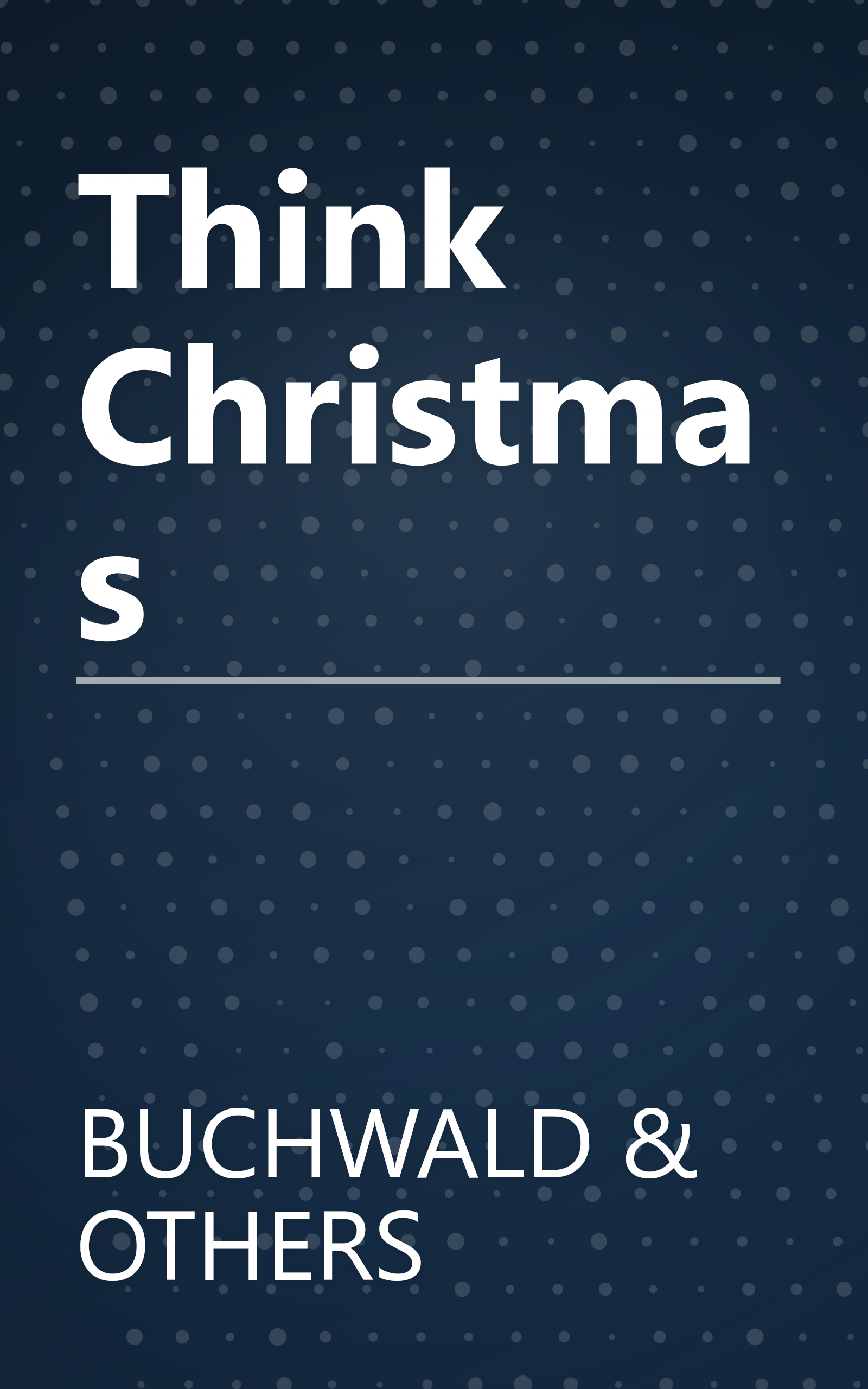 Think Christmas book cover