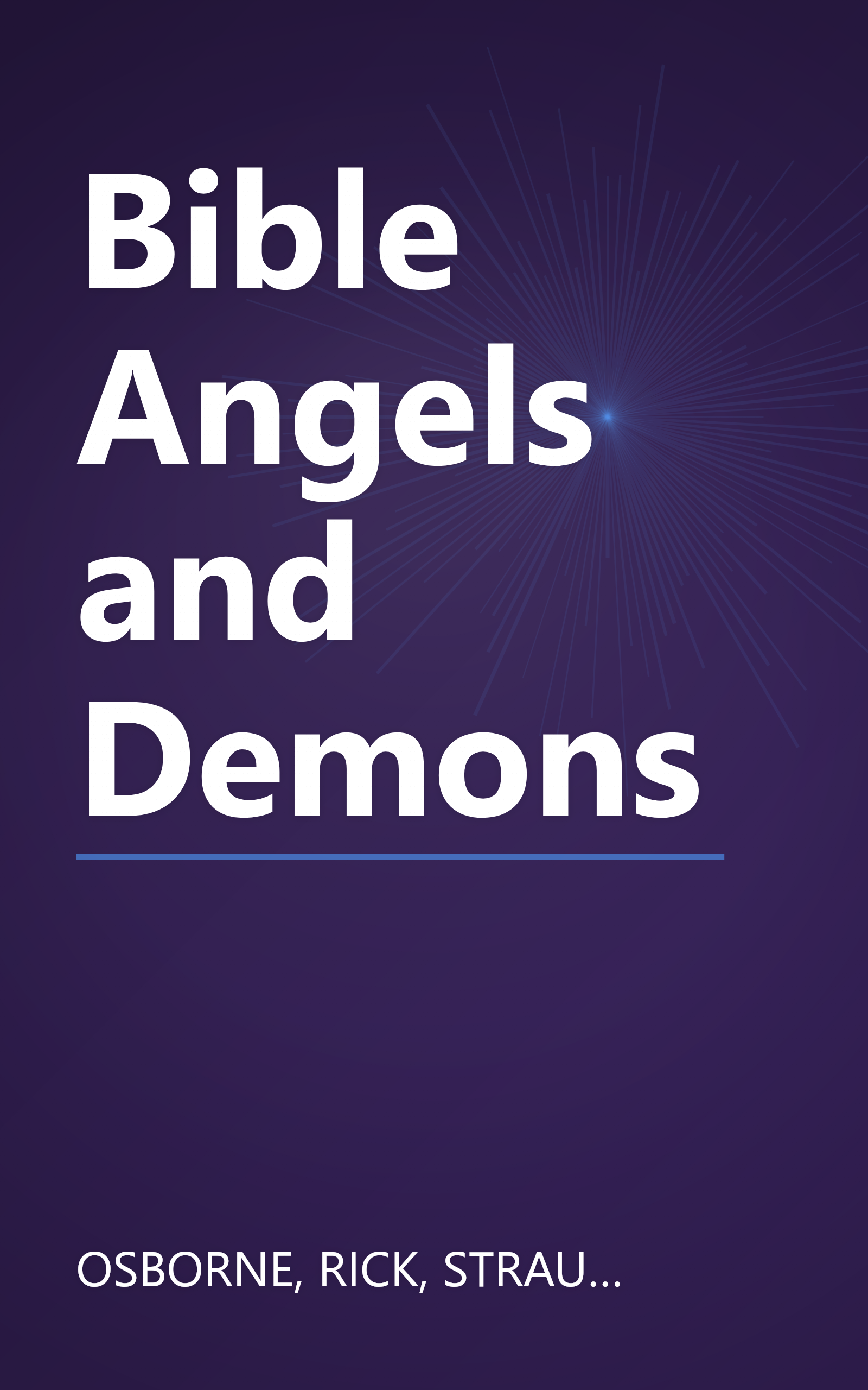 Bible Angels and Demons book cover