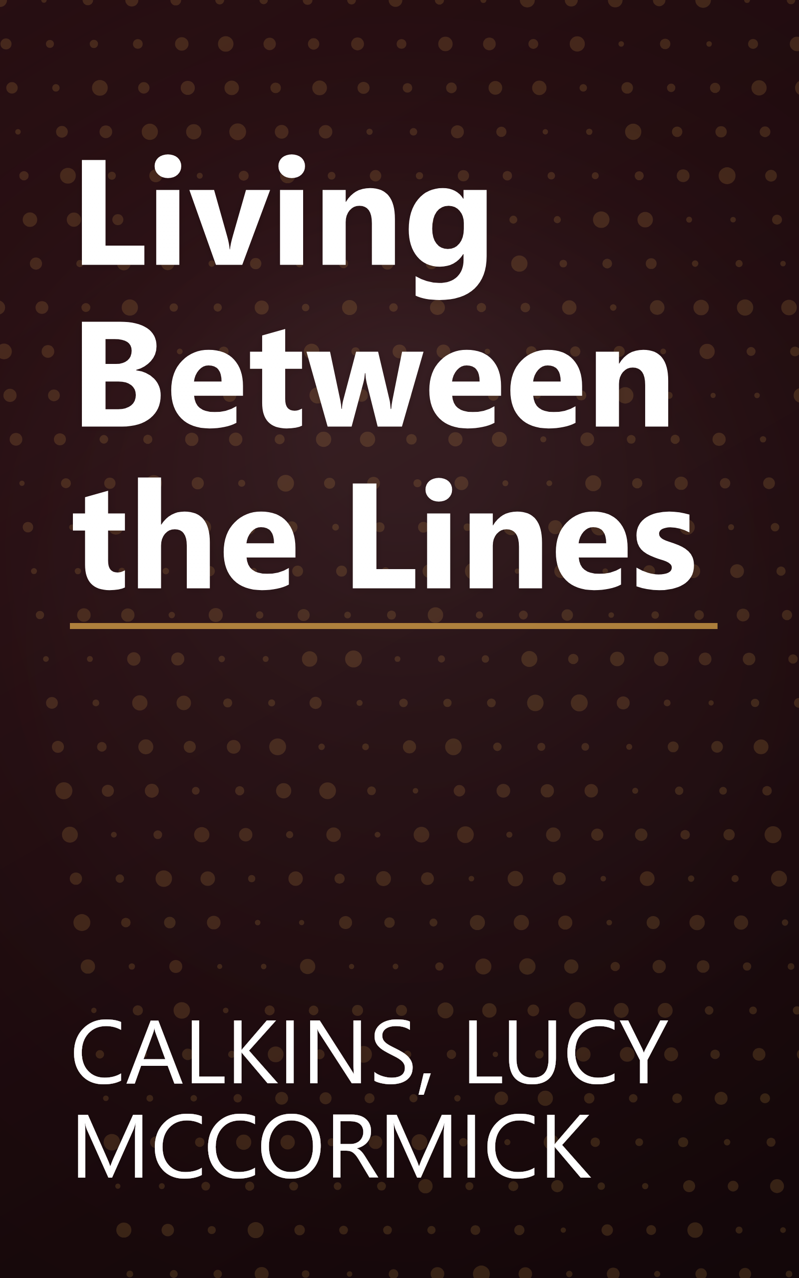 Living Between the Lines book cover