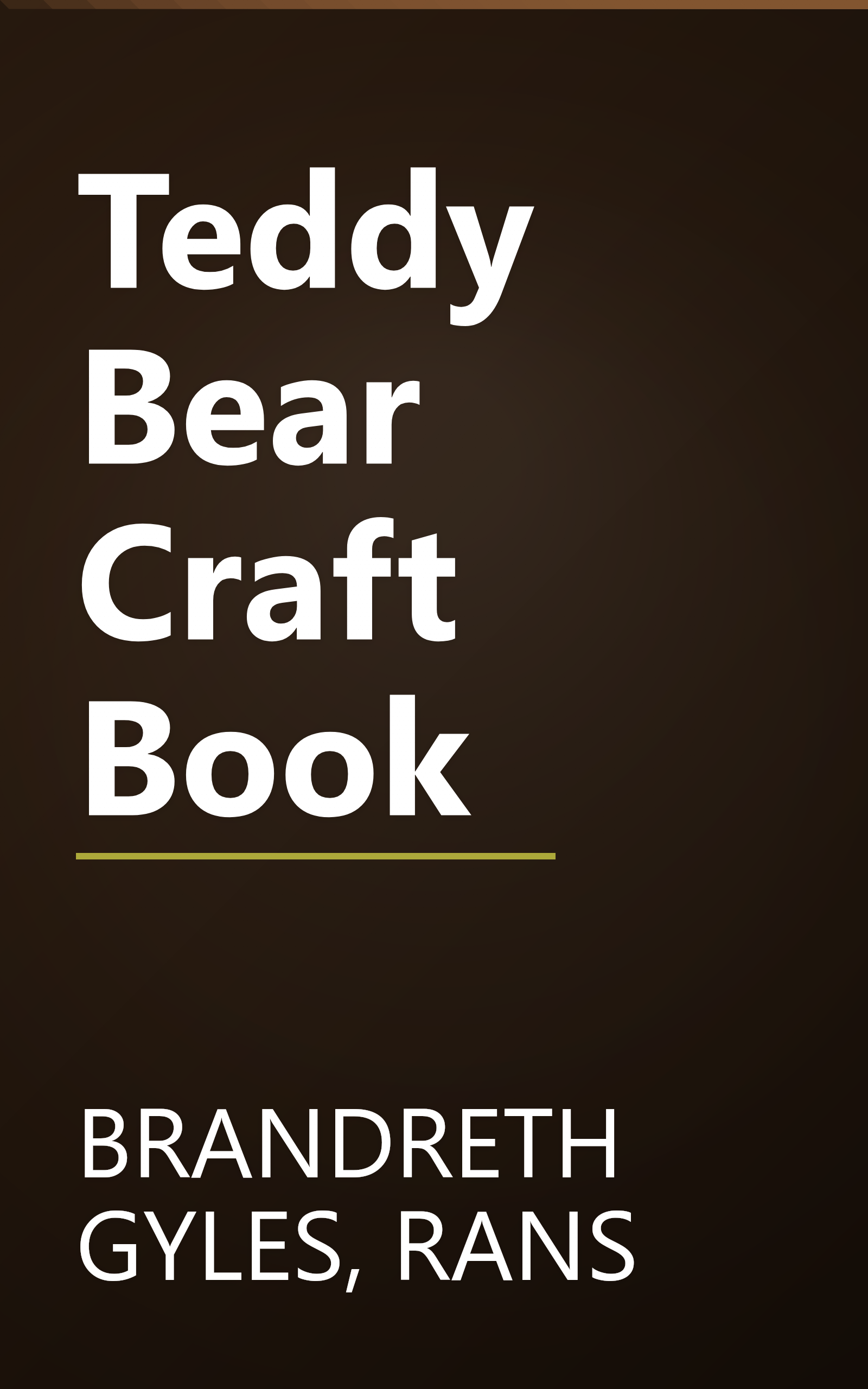 Teddy Bear Craft Book book cover