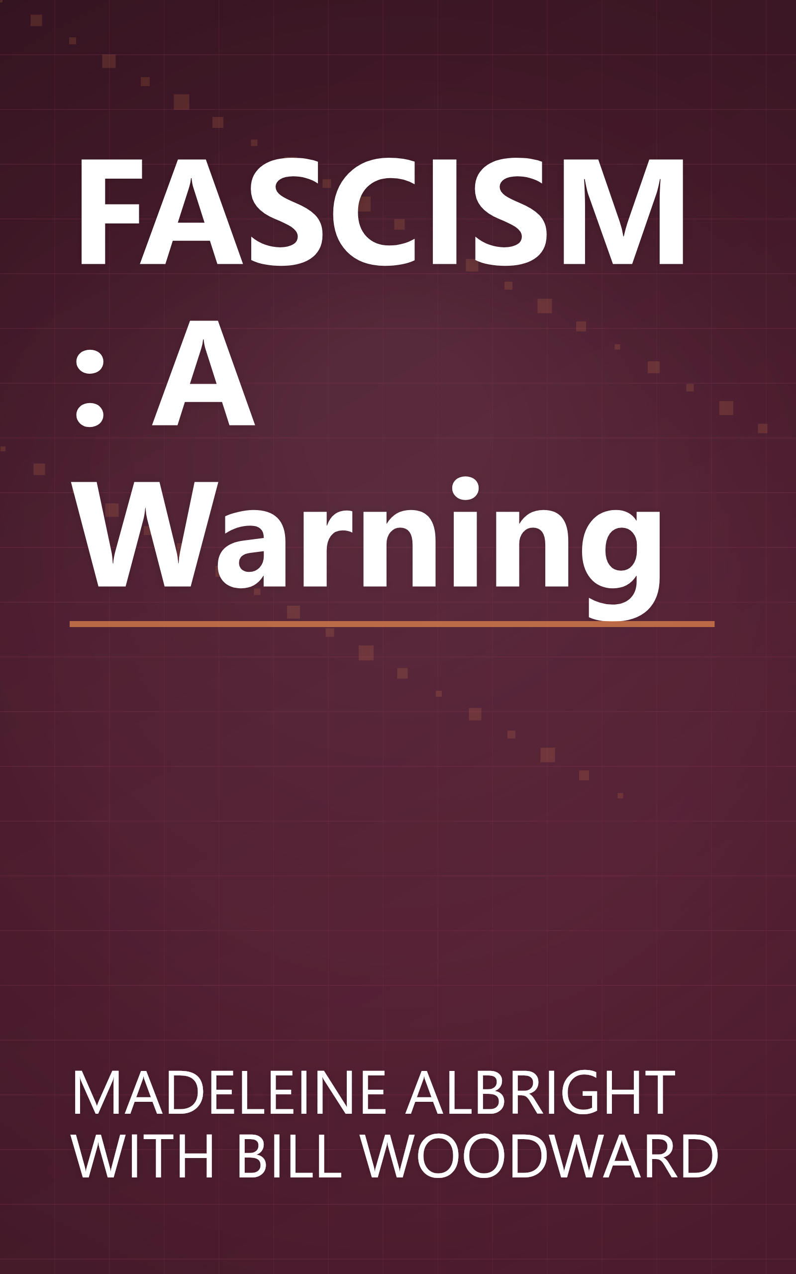 FASCISM: A Warning book cover