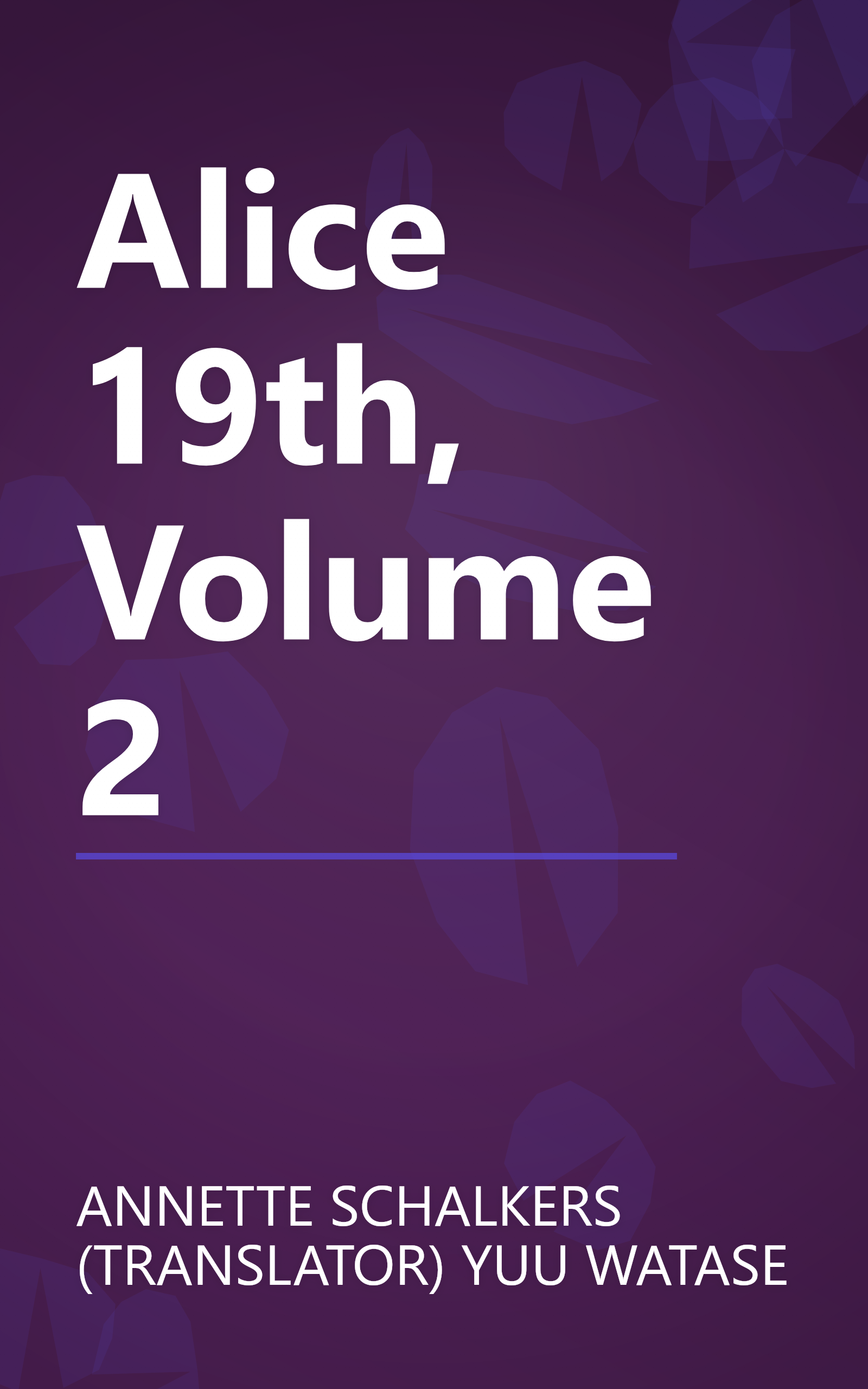 Alice 19th, Volume 2 book cover