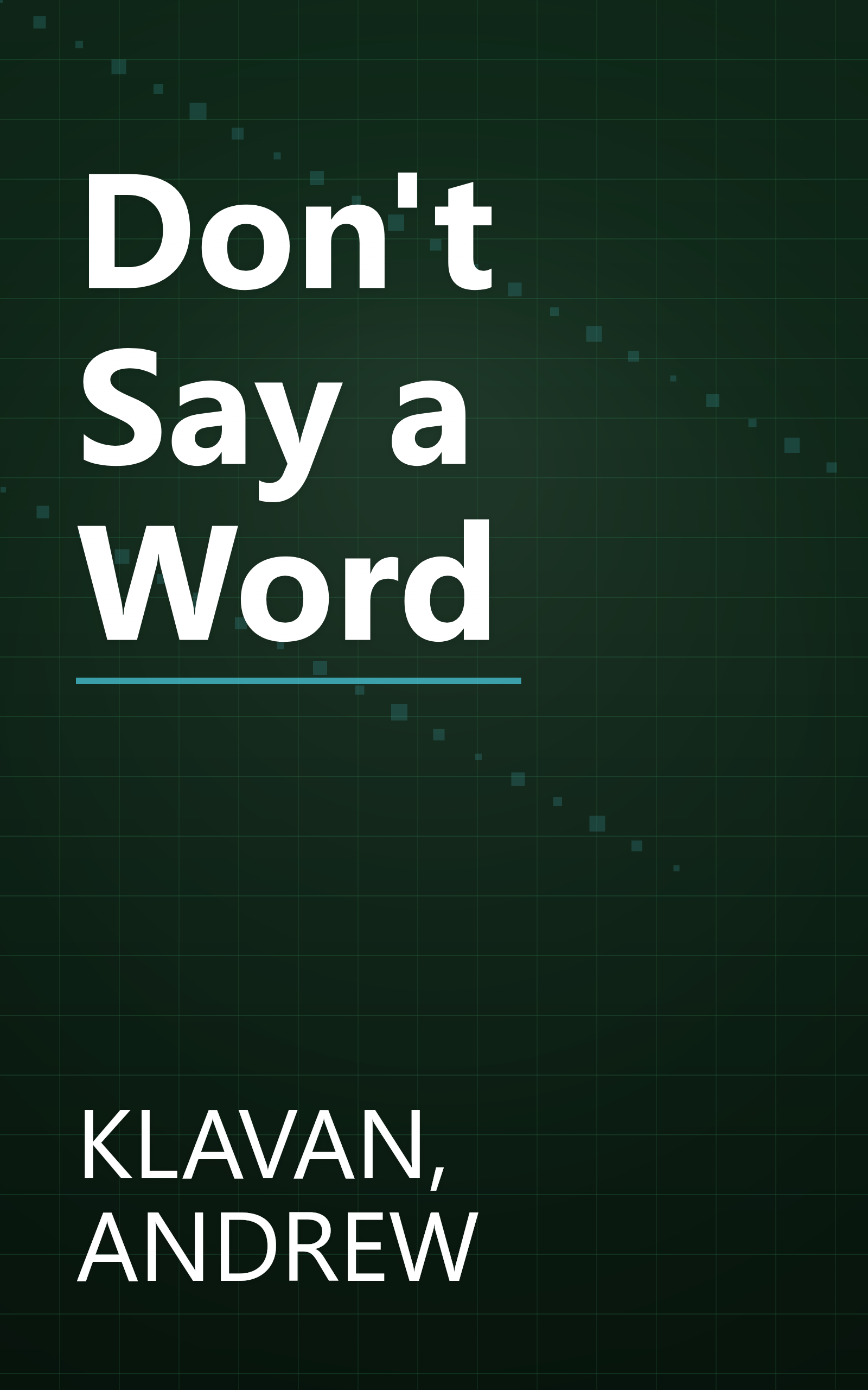 Don't Say a Word book cover