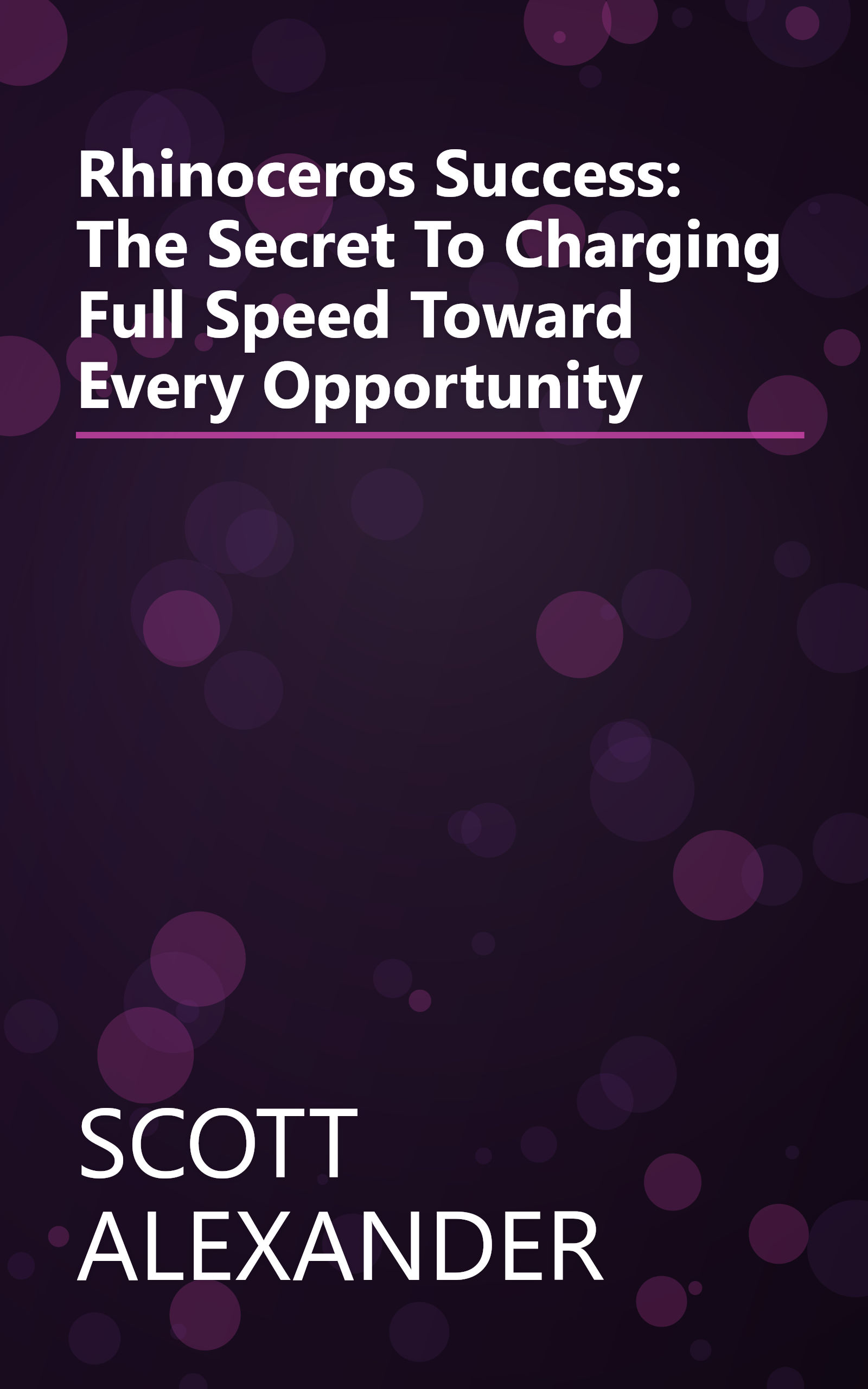 Rhinoceros Success: The Secret To Charging Full Speed Toward Every Opportunity book cover