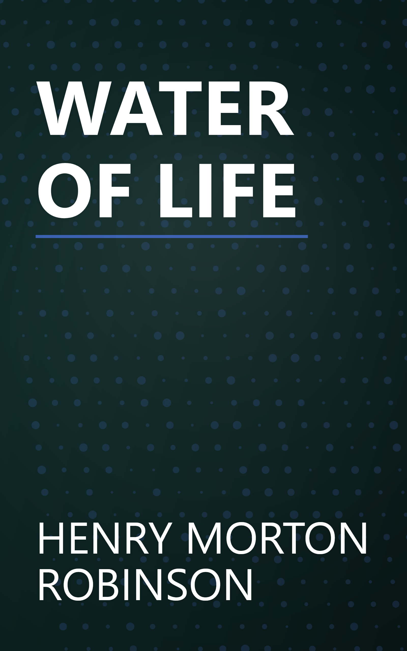 WATER OF LIFE book cover