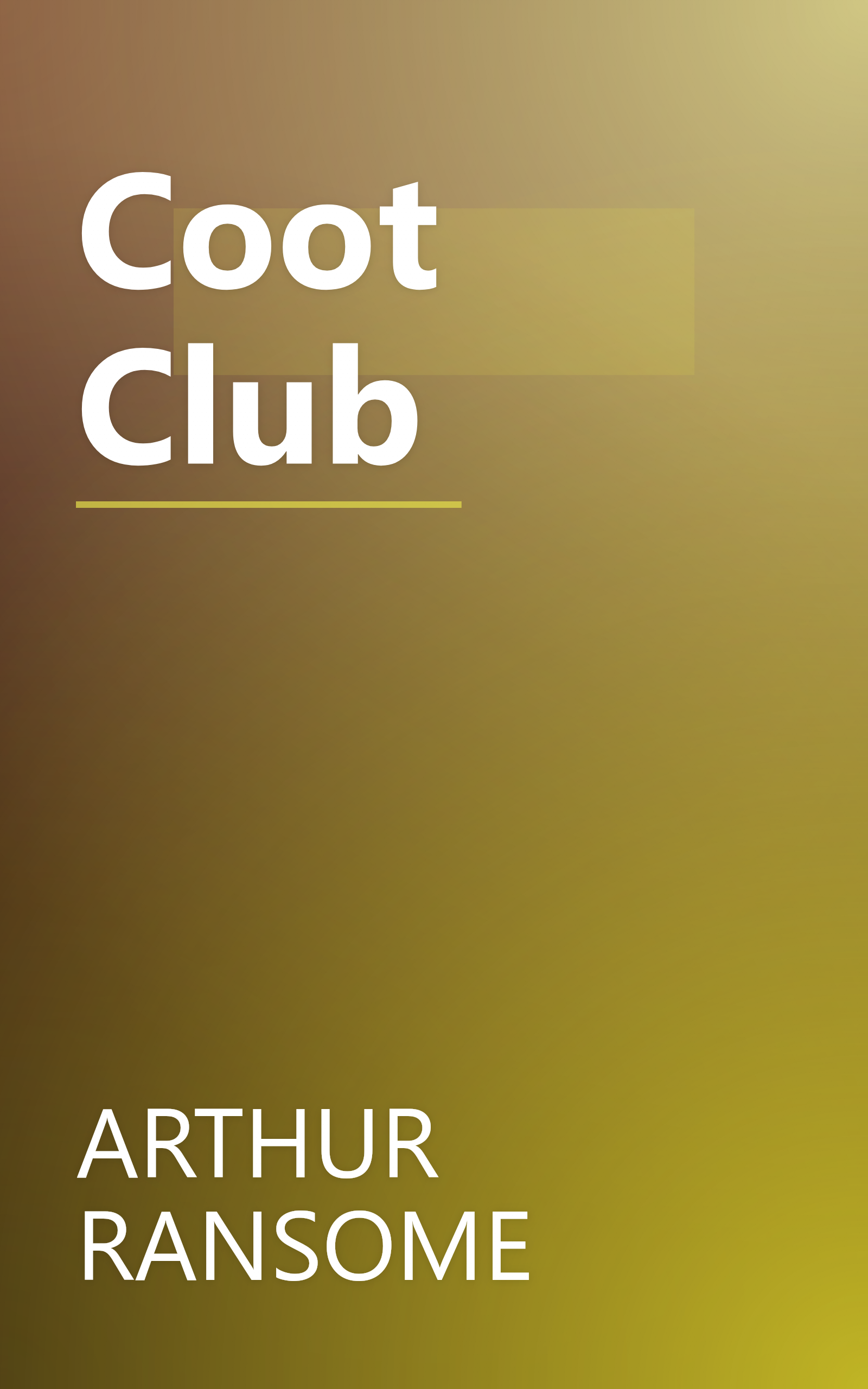 Coot Club book cover