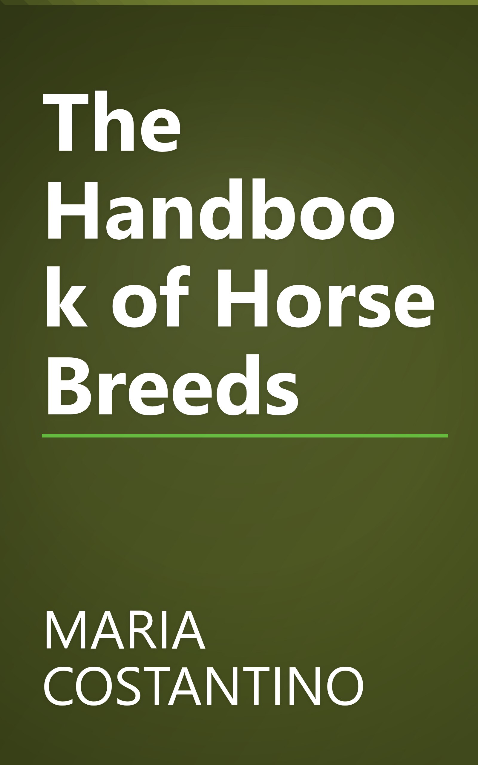 The Handbook of Horse Breeds book cover