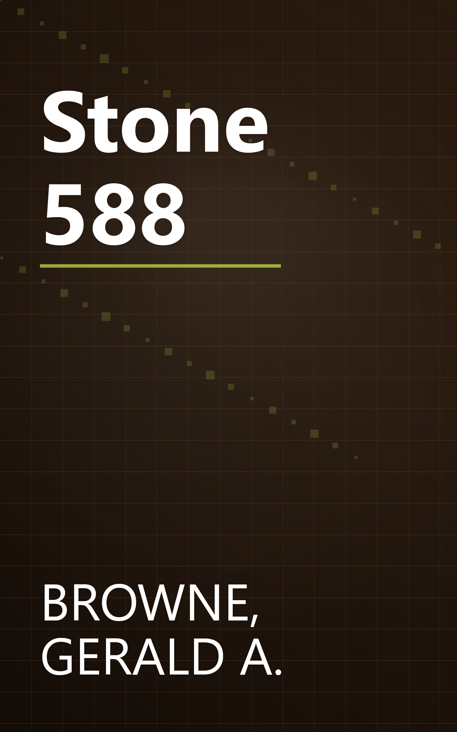 Stone 588 book cover