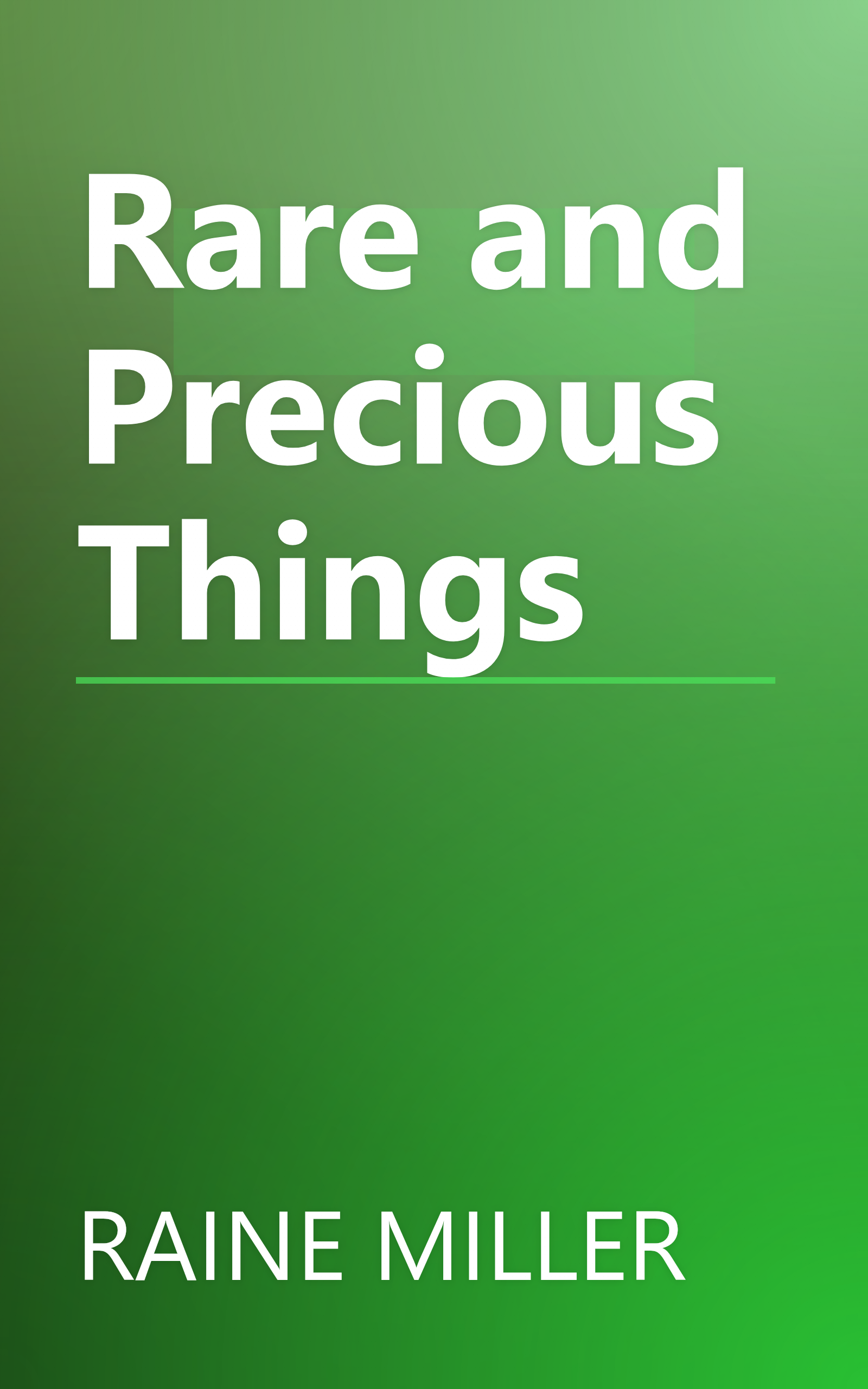 Rare and Precious Things book cover