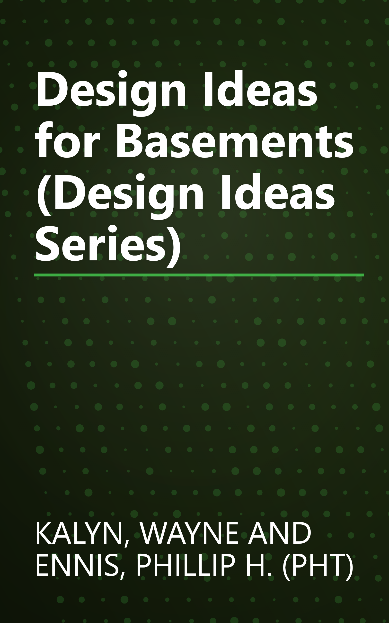 Design Ideas for Basements (Design Ideas Series) book cover