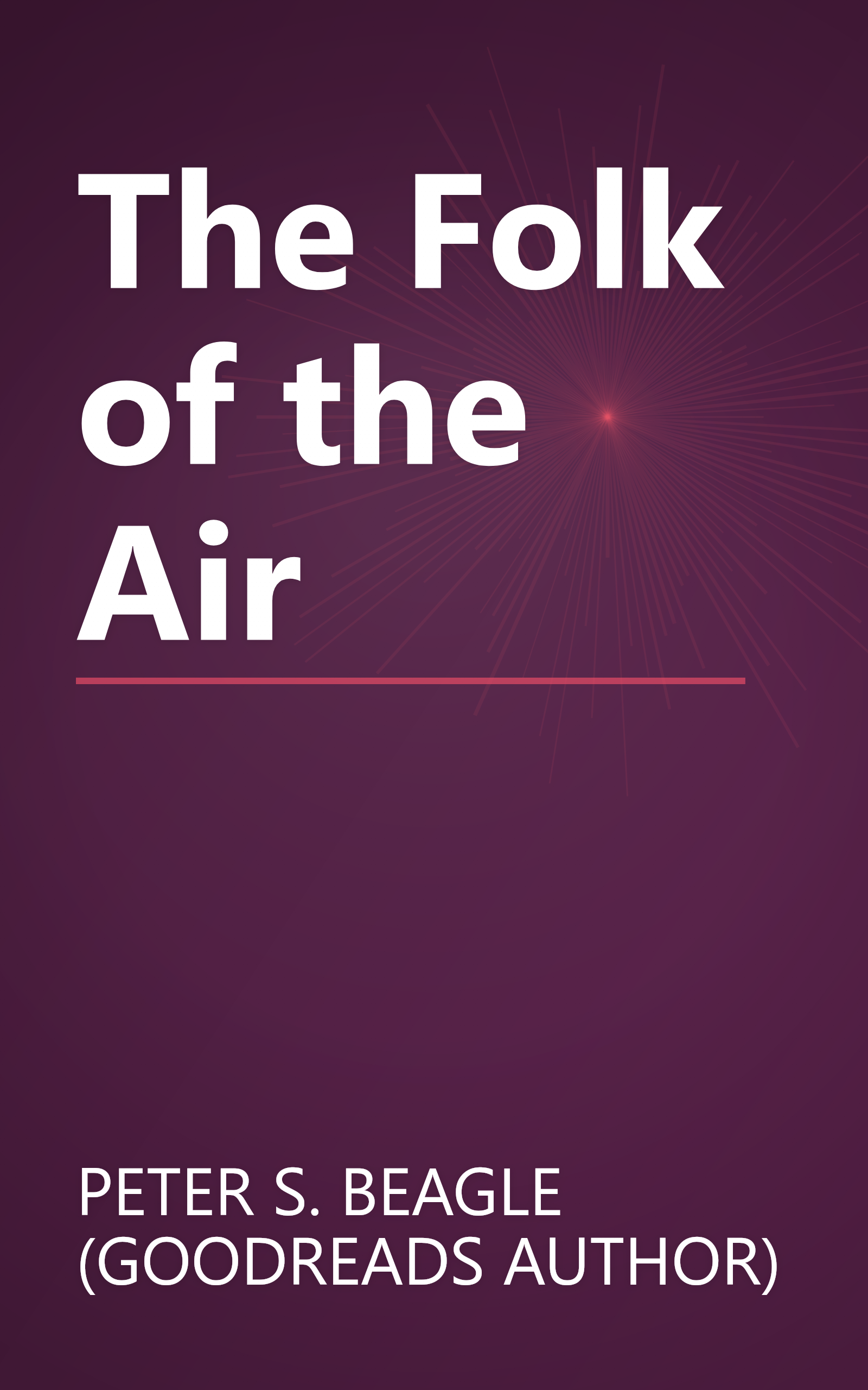 The Folk of the Air book cover