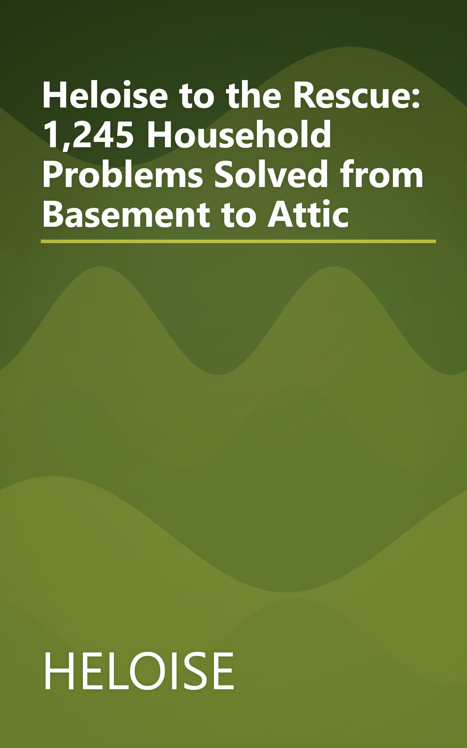 Heloise to the Rescue: 1,245 Household Problems Solved from Basement to Attic book cover