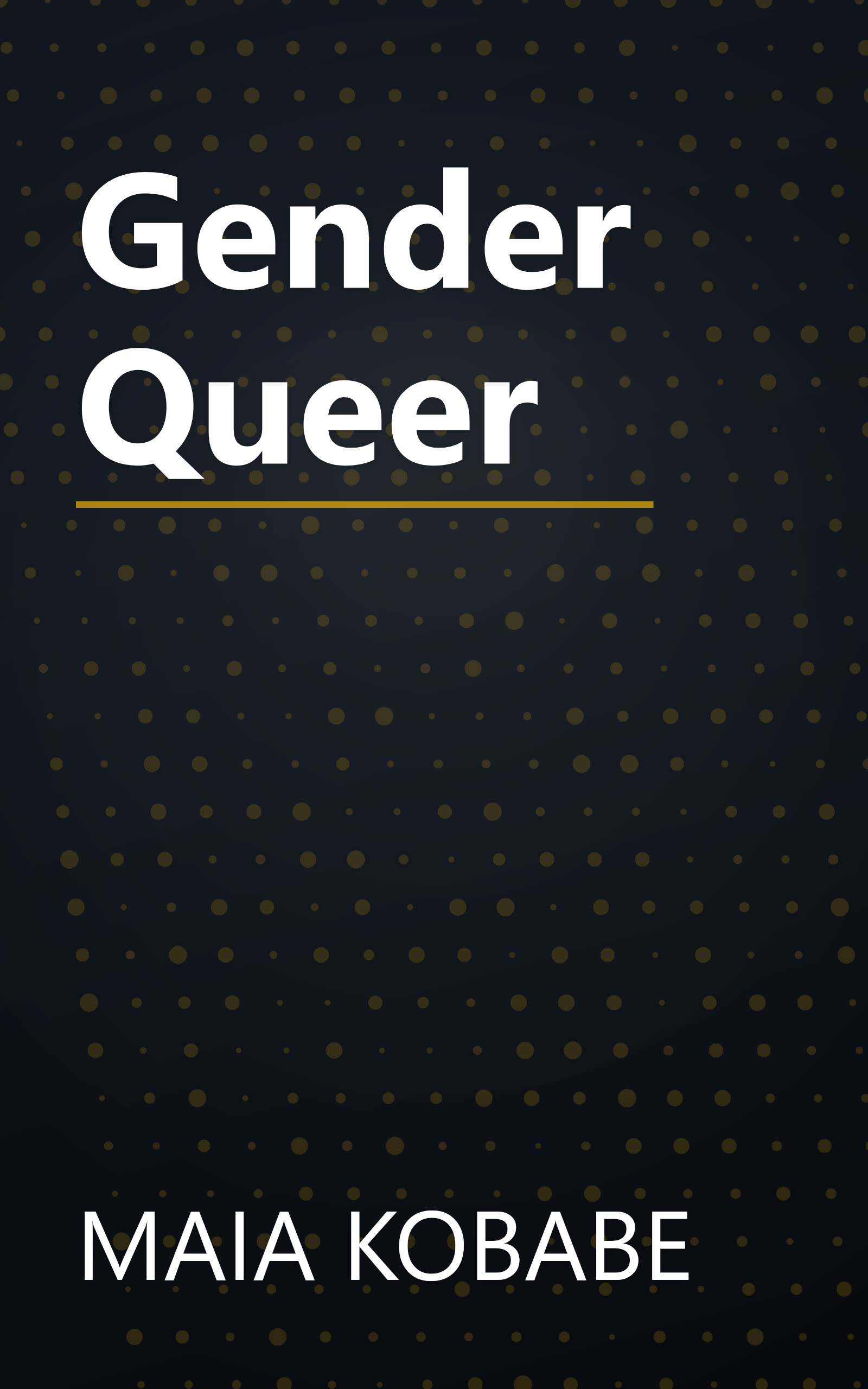 Gender Queer book cover