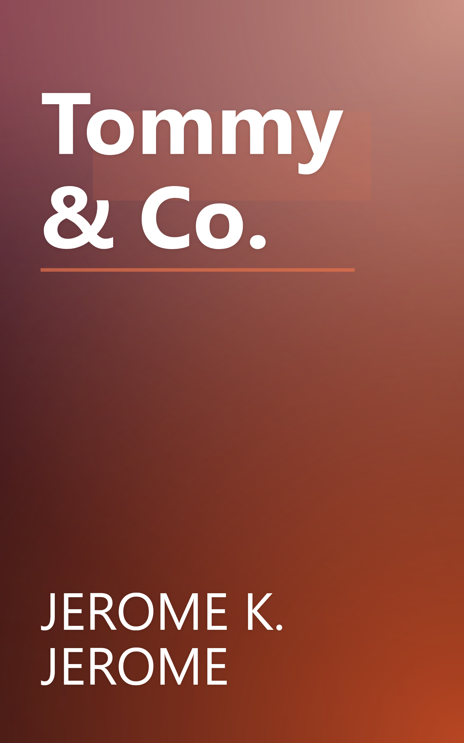 Tommy & Co. book cover